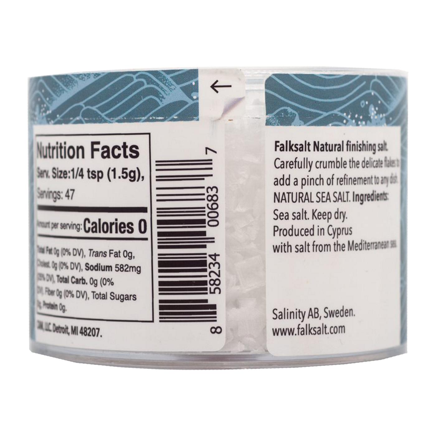 Falksalt Natural Sea Salt Crystal Flakes - Shop Herbs & spices at H-E-B