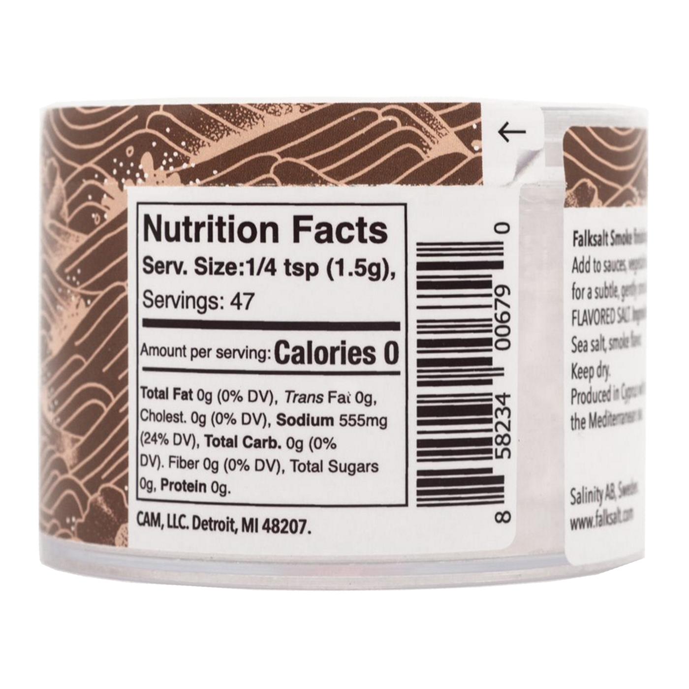 Falksalt Natural Sea Salt Smoke Crystal Flakes - Shop Herbs & spices at ...