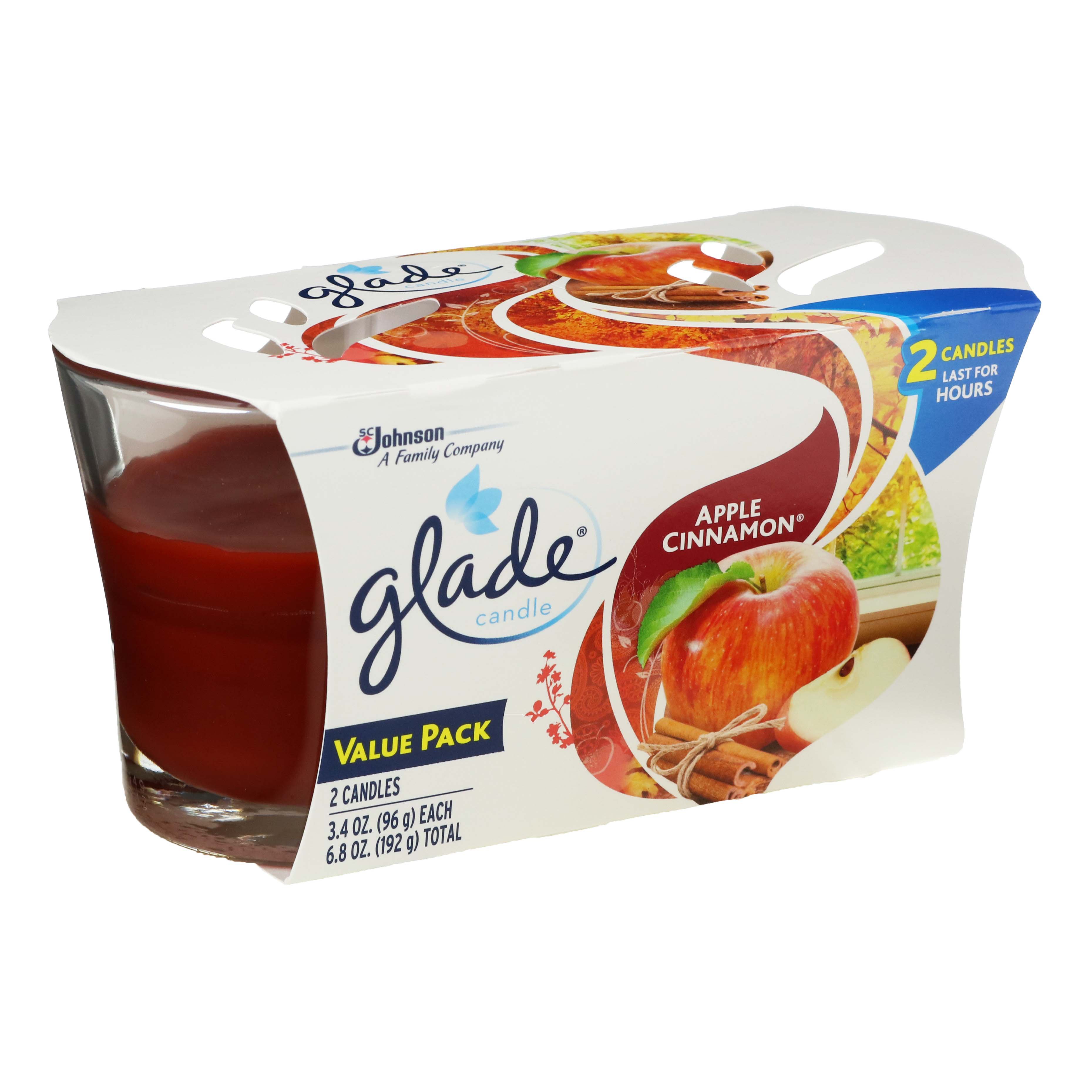 Glade Apple Cinnamon Candles Value Pack - Shop Candles at H-E-B