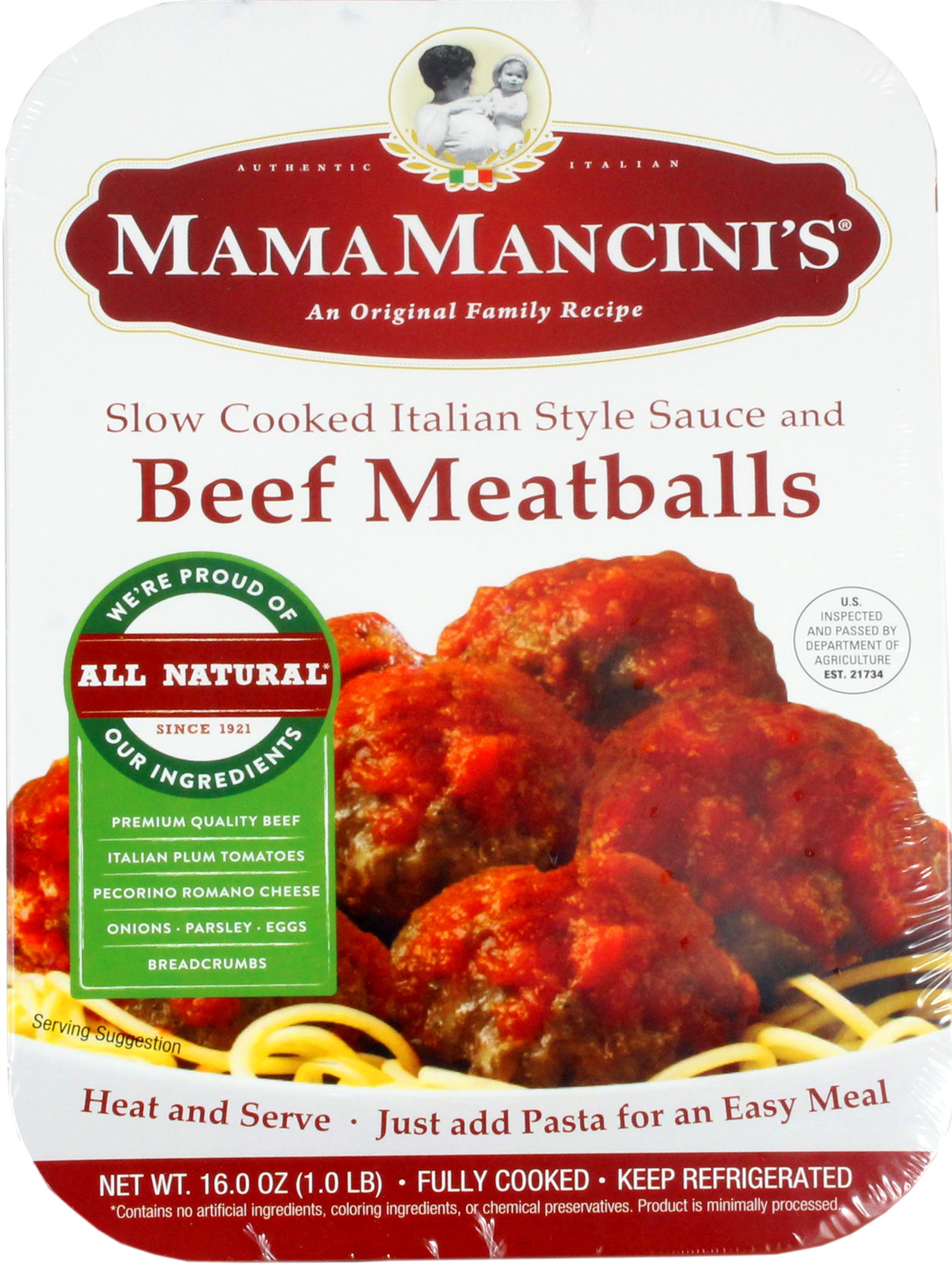Mama Mancini's Beef Meatballs - Shop Entrees & sides at H-E-B