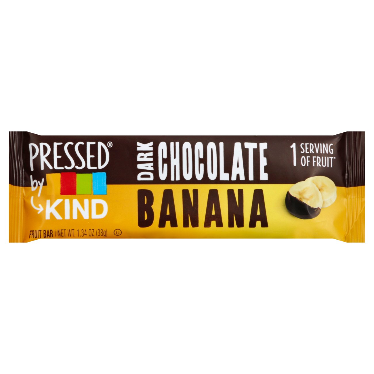 Kind Dark Chocolate Banana Pressed Bar - Shop Granola & Snack Bars at H-E-B