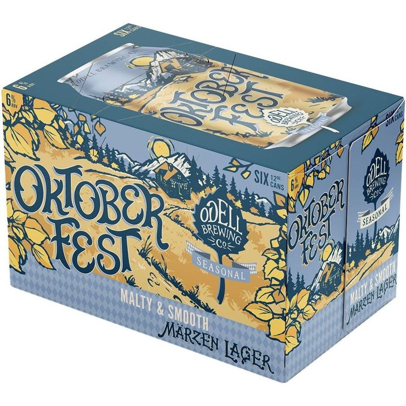 Odell Oktoberfest Seasonal Craft Beer 6 pk Cans, 12 oz | Central Market ...