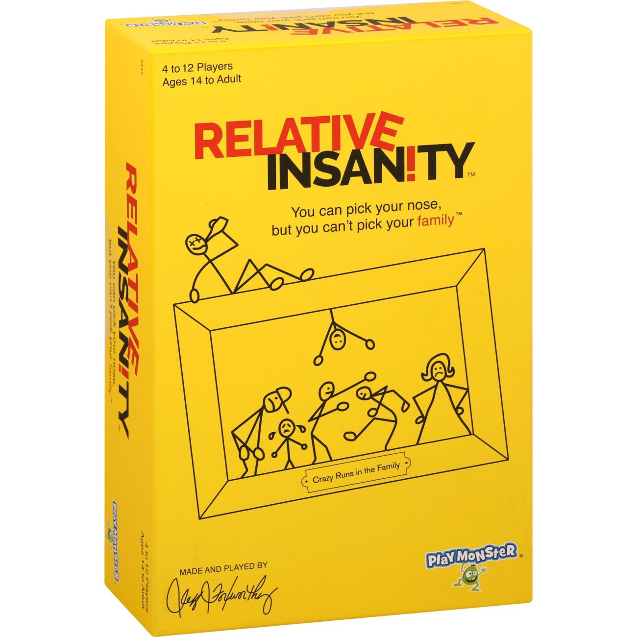 Play Monster Relative Insanity Family Game - Shop Puzzles at H-E-B