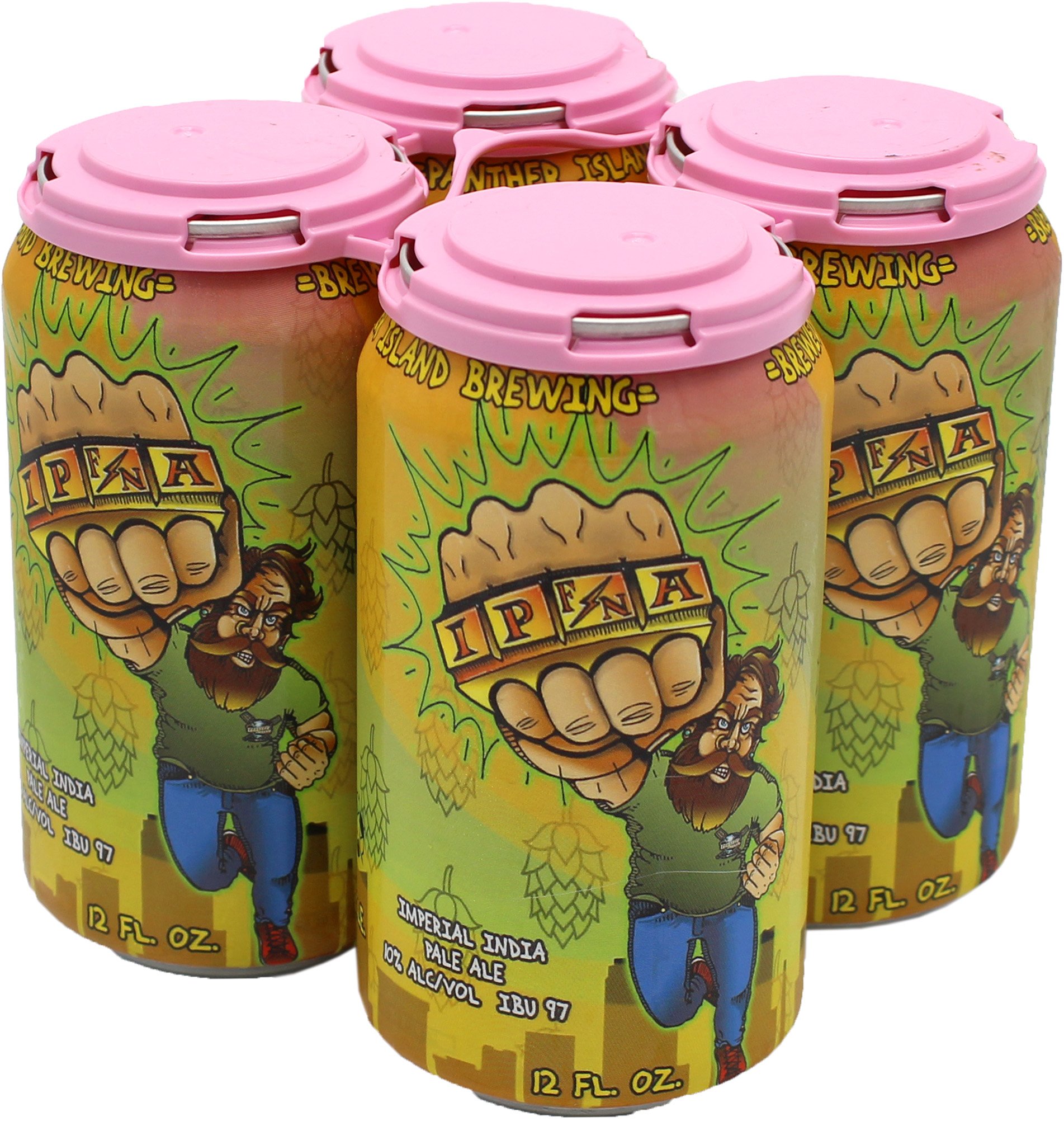 Panther Island Brewing IP f'n A Imperial IPA Craft Beer 4 pk Cans ...