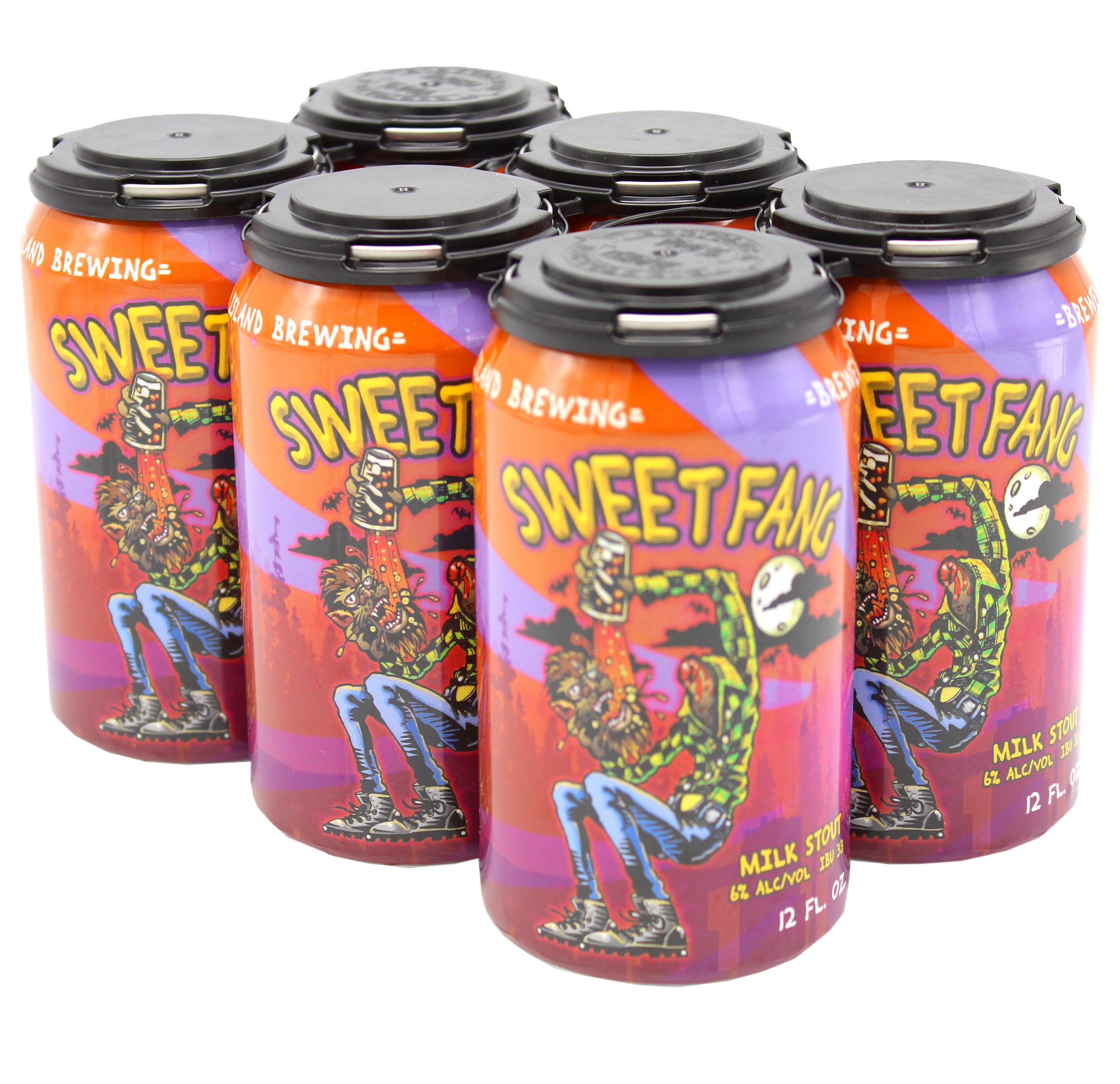 Panther Island Brewing Sweet Fang Milk Stout Craft Beer 6 pk Cans ...