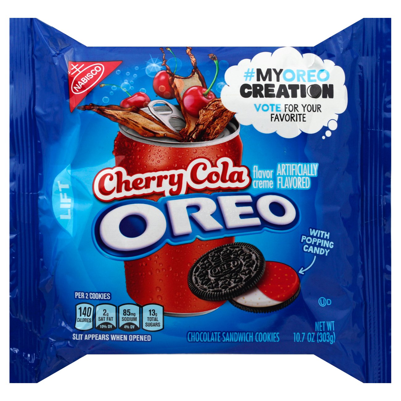 Nabisco Oreo Cherry Cola Sandwich Cookies - Shop Cookies at H-E-B