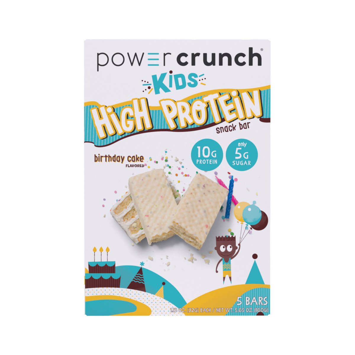 Power Crunch 10g Protein Bar - Kids Birthday Cake - Shop Granola ...