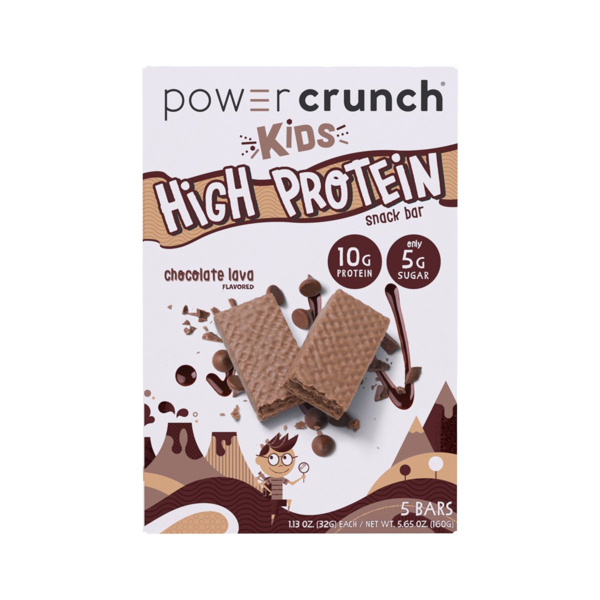 Power Crunch 10g Protein Bar - Kids Chocolate Lava - Shop Granola ...