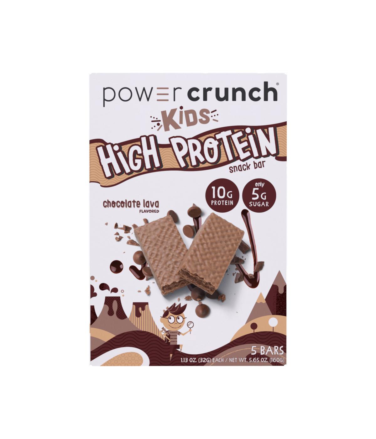 Power Crunch 10g Protein Bar - Kids Chocolate Lava - Shop Granola ...