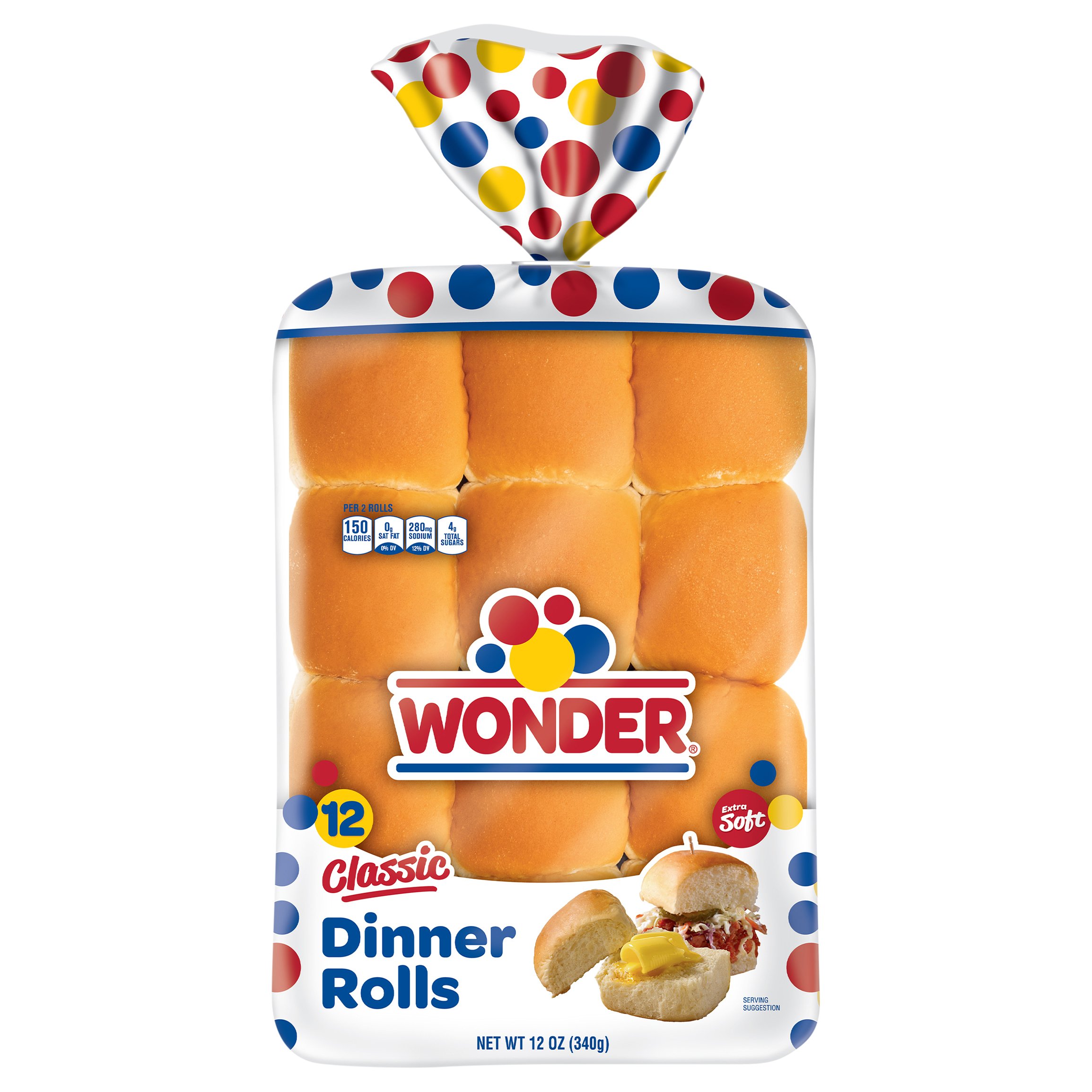 Wonder Dinner Rolls - Shop Buns & rolls at H-E-B