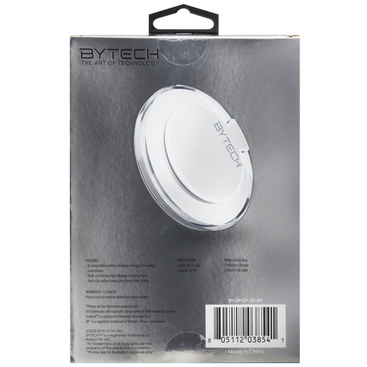 Bytech 1amp Wierless Charging Station White - Shop Phone chargers at H-E-B