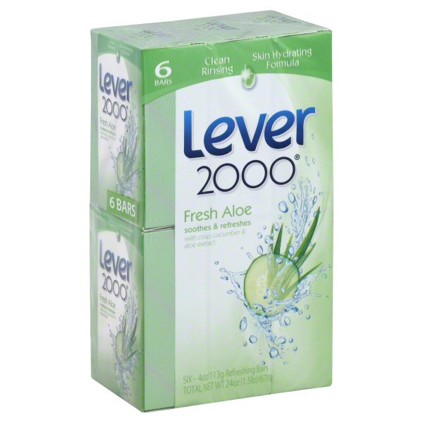 Lever 2000 Bar Soap Aloe And Cucumber - Shop Hand & Bar Soap at H-E-B