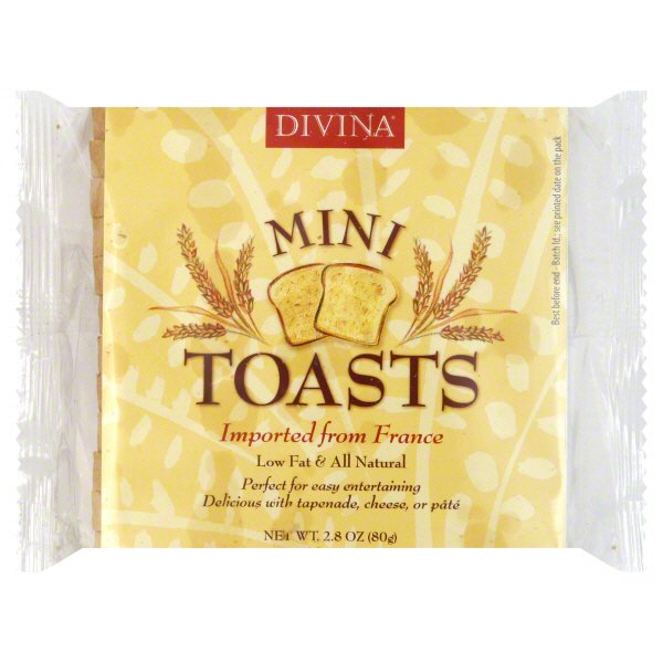 Divina Mini Toasts, 2.8 oz | Central Market - Really Into Food