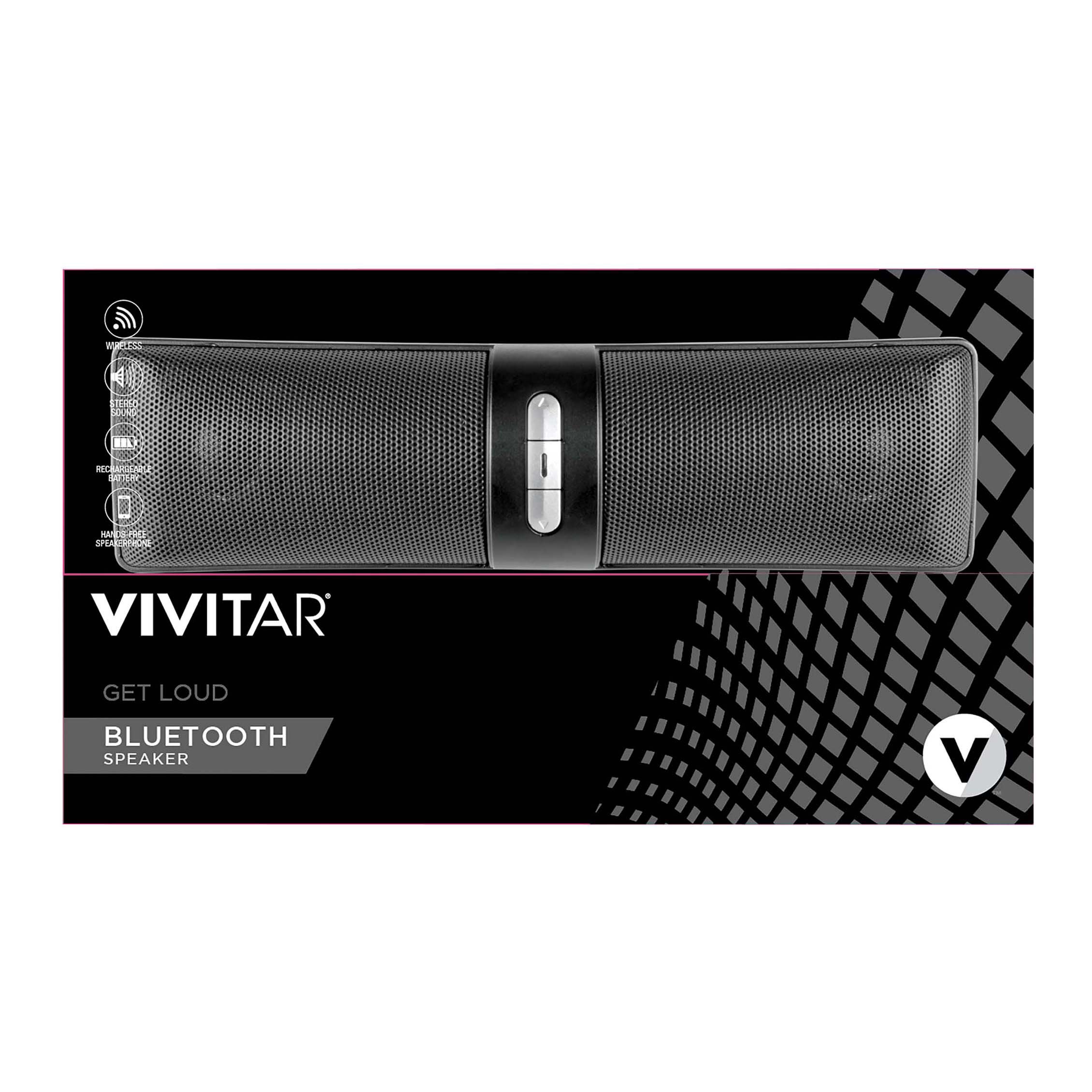 Vivitar Metallic Bluetooth Rechargeable Speaker Silver - Shop Speakers ...