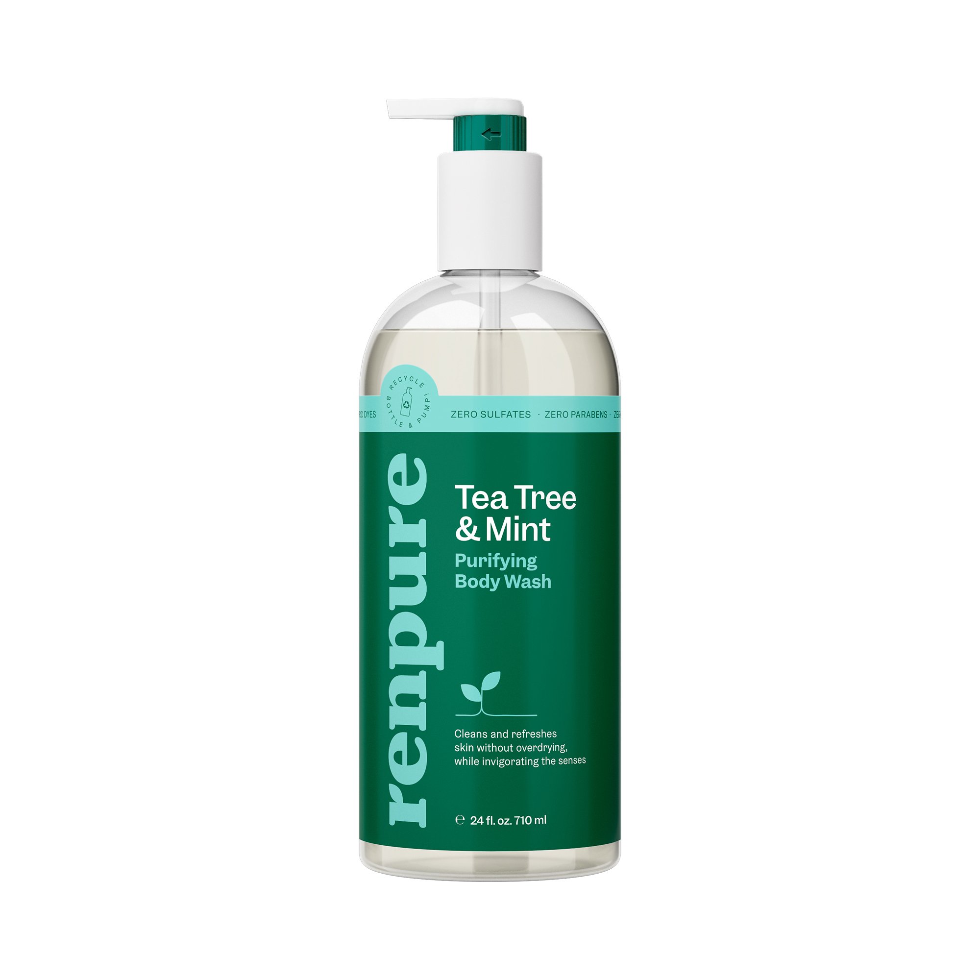 Renpure Purifying Body Wash - Tea Tree & Mint - Shop Body wash at H-E-B