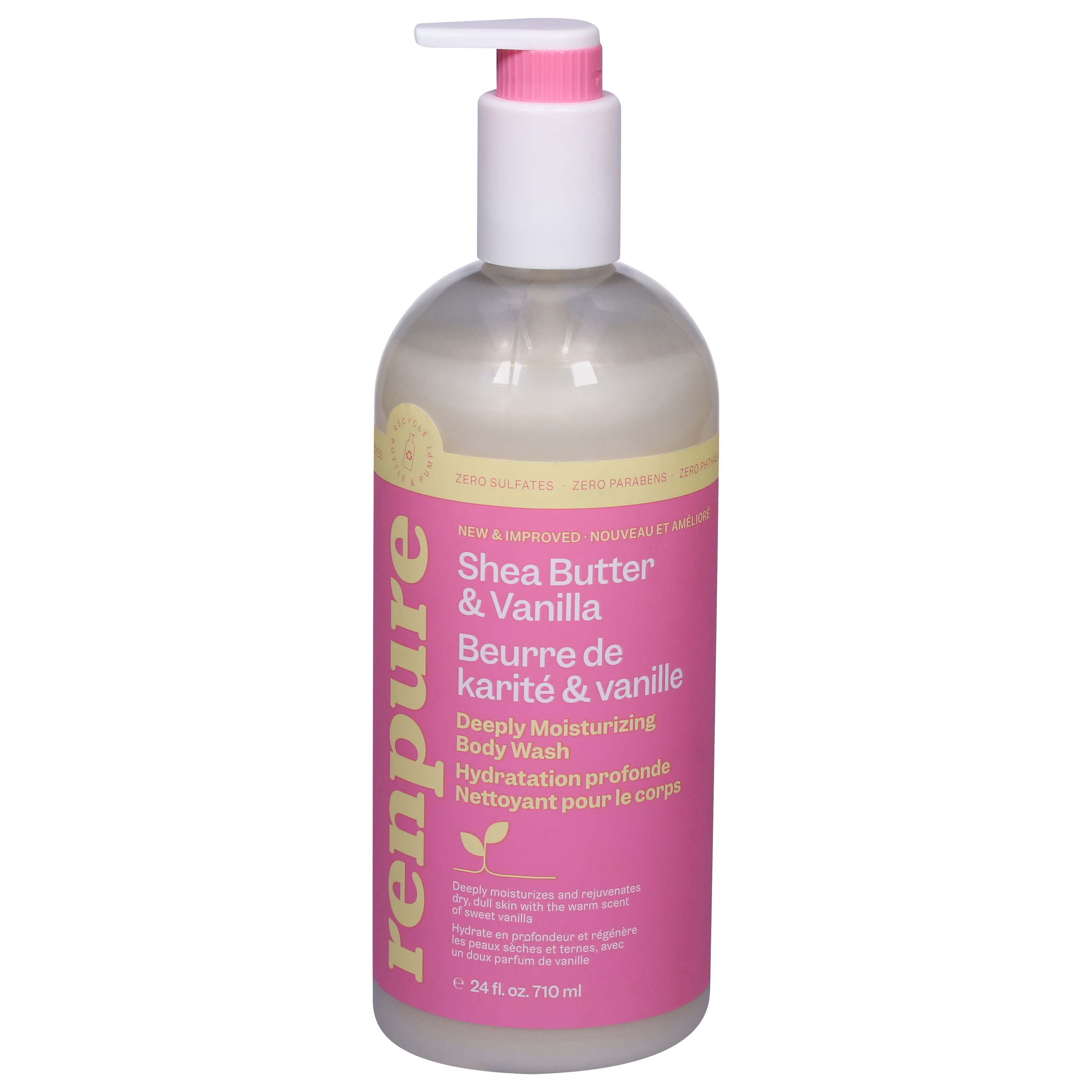 Renpure Body Wash Shea Butter & Vanilla - Shop Body wash at H-E-B