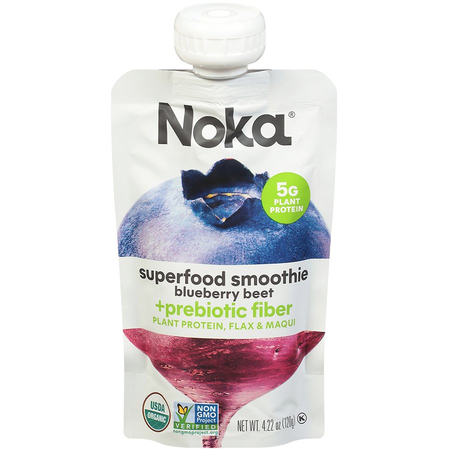 Noka Organic Blueberry Beet Superfood Smoothie - Shop Apples at H-E-B