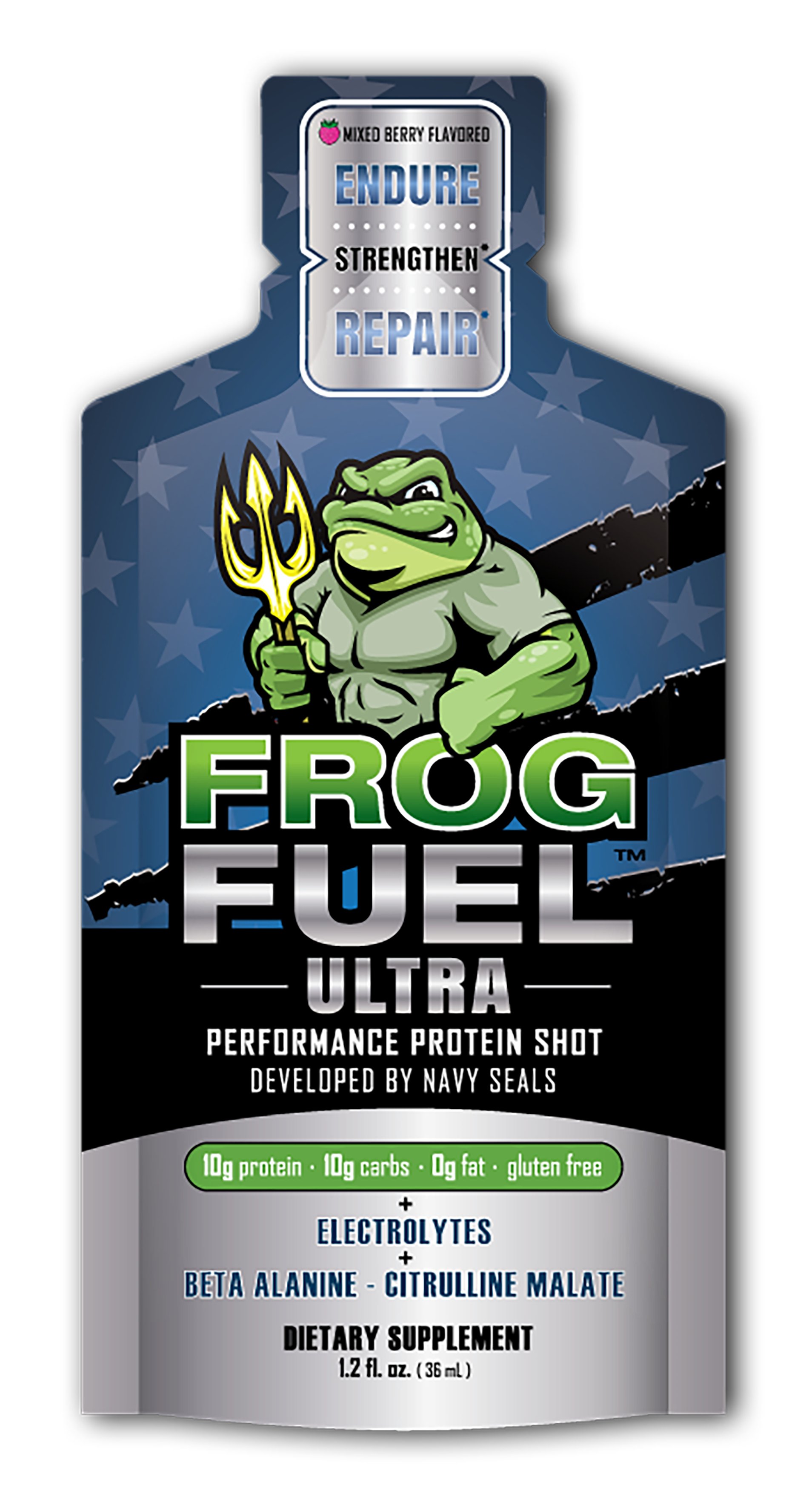 FrogFuel Ultra Liquid 10g Protein Shot - Mixed Berry Flavored - Shop ...