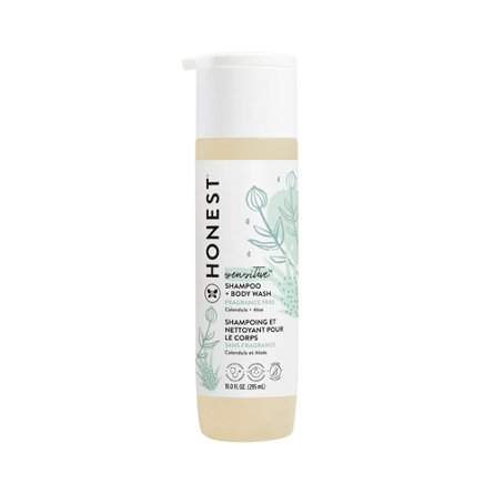 The Honest Company Sensitive Shampoo And Body Wash - Fragrance Free, 10 ...