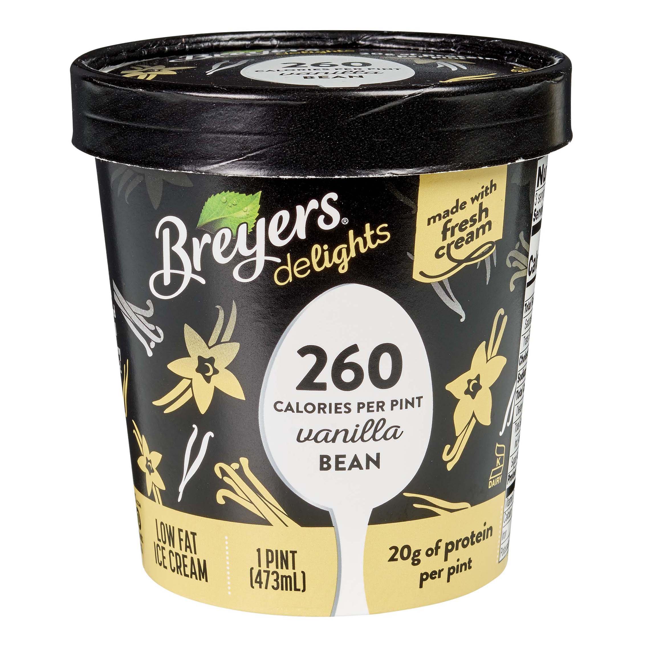 Breyers Delights Vanilla Bean Low Fat Ice Cream - Shop Ice cream at H-E-B