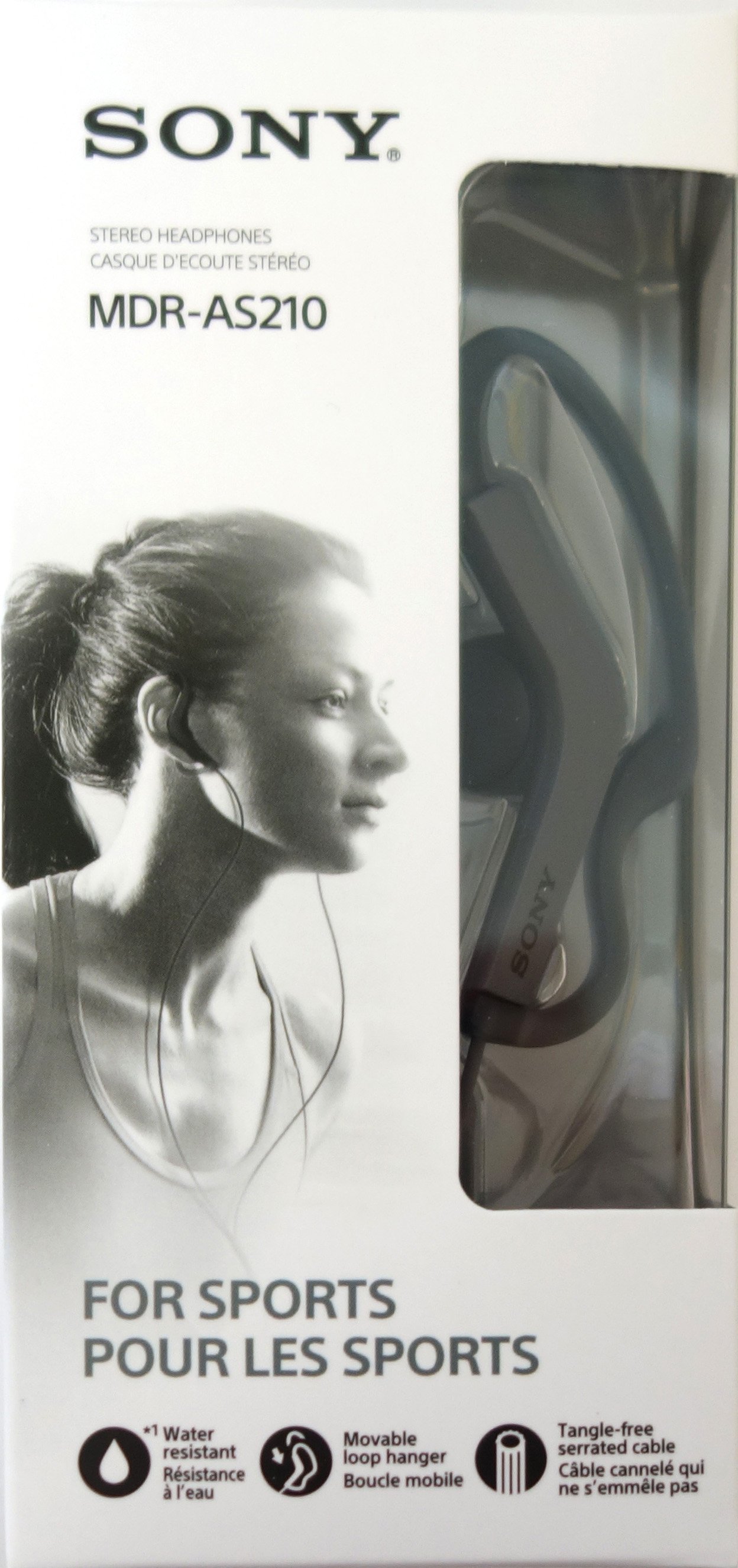 Sony Sport Earbuds Black - Shop Headphones at H-E-B