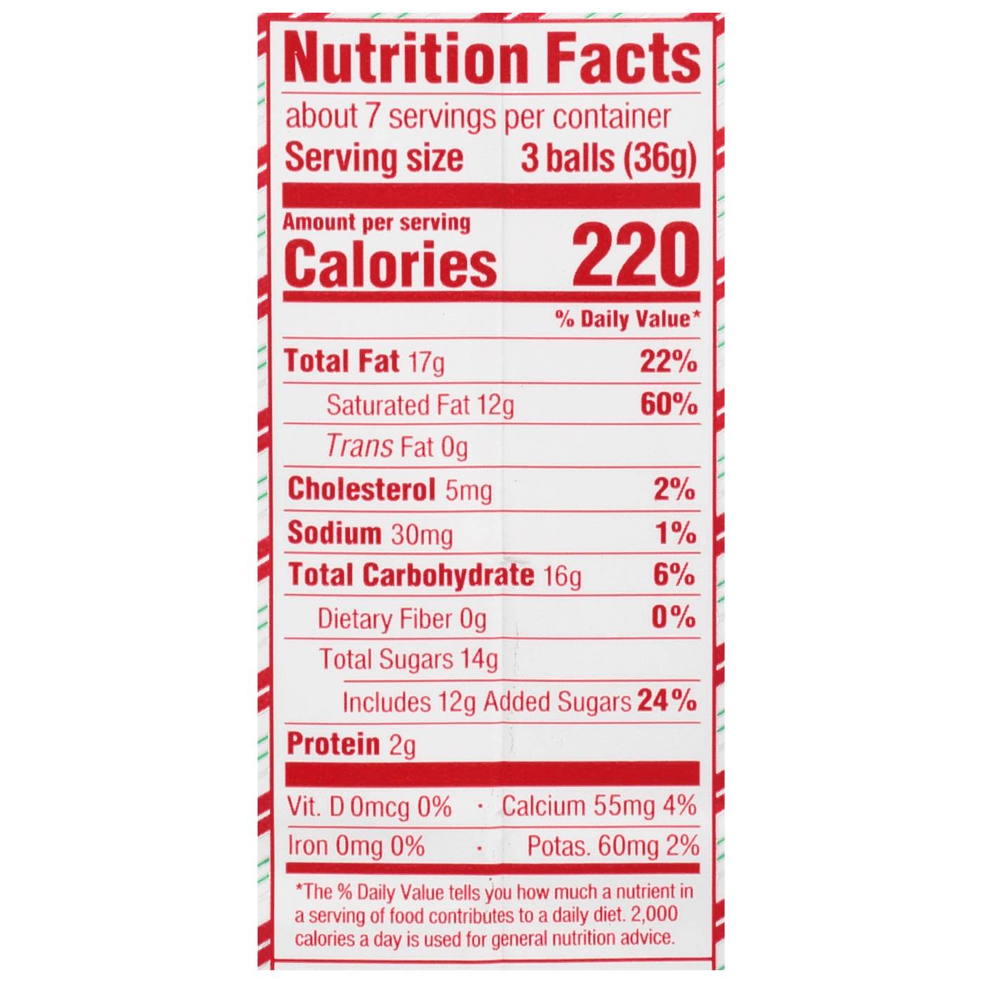 Lindt Lindor Peppermint Cookie Milk Chocolate Truffles Christmas Candy ...