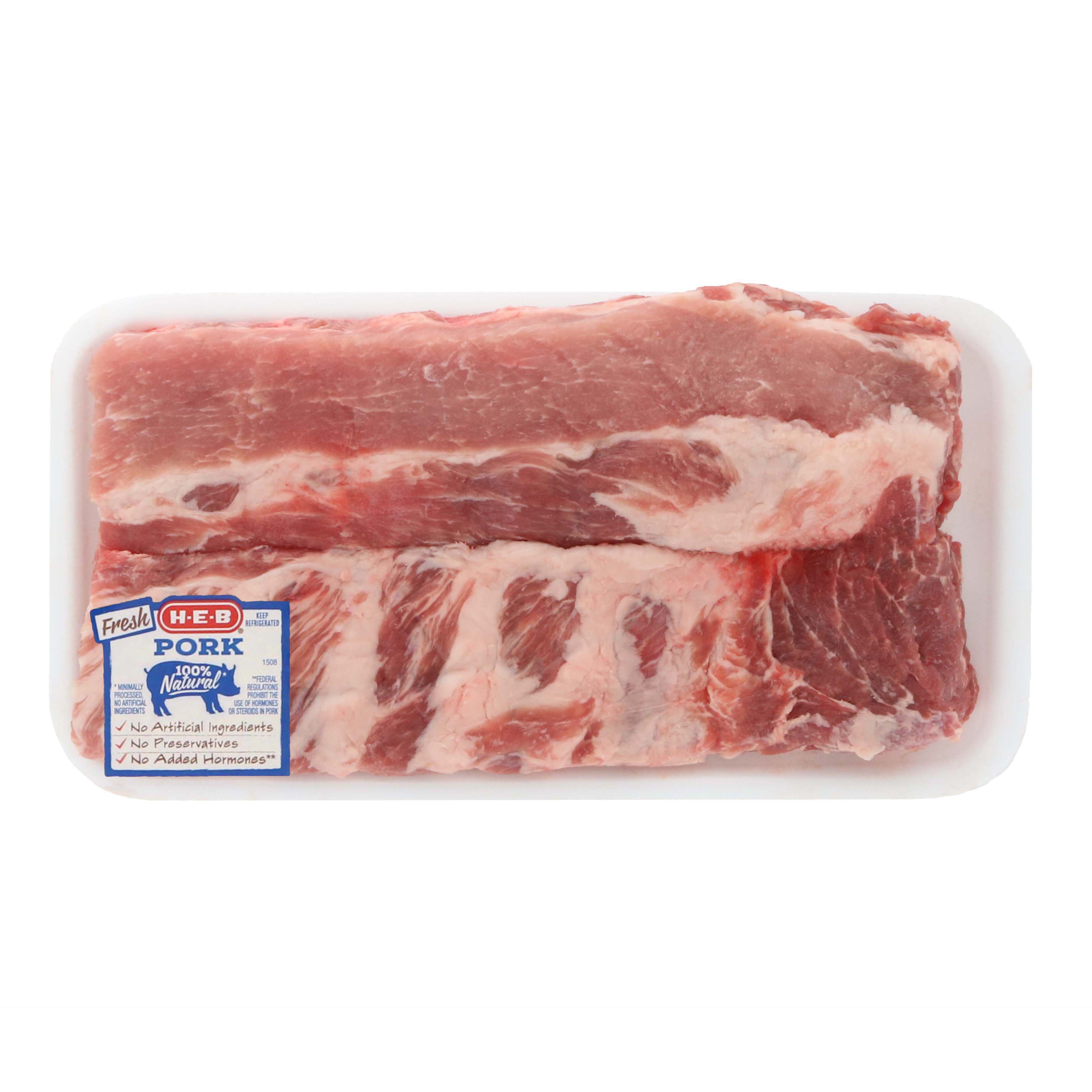 H-E-B Split Baby Back Pork Finger Ribs - Shop Pork at H-E-B