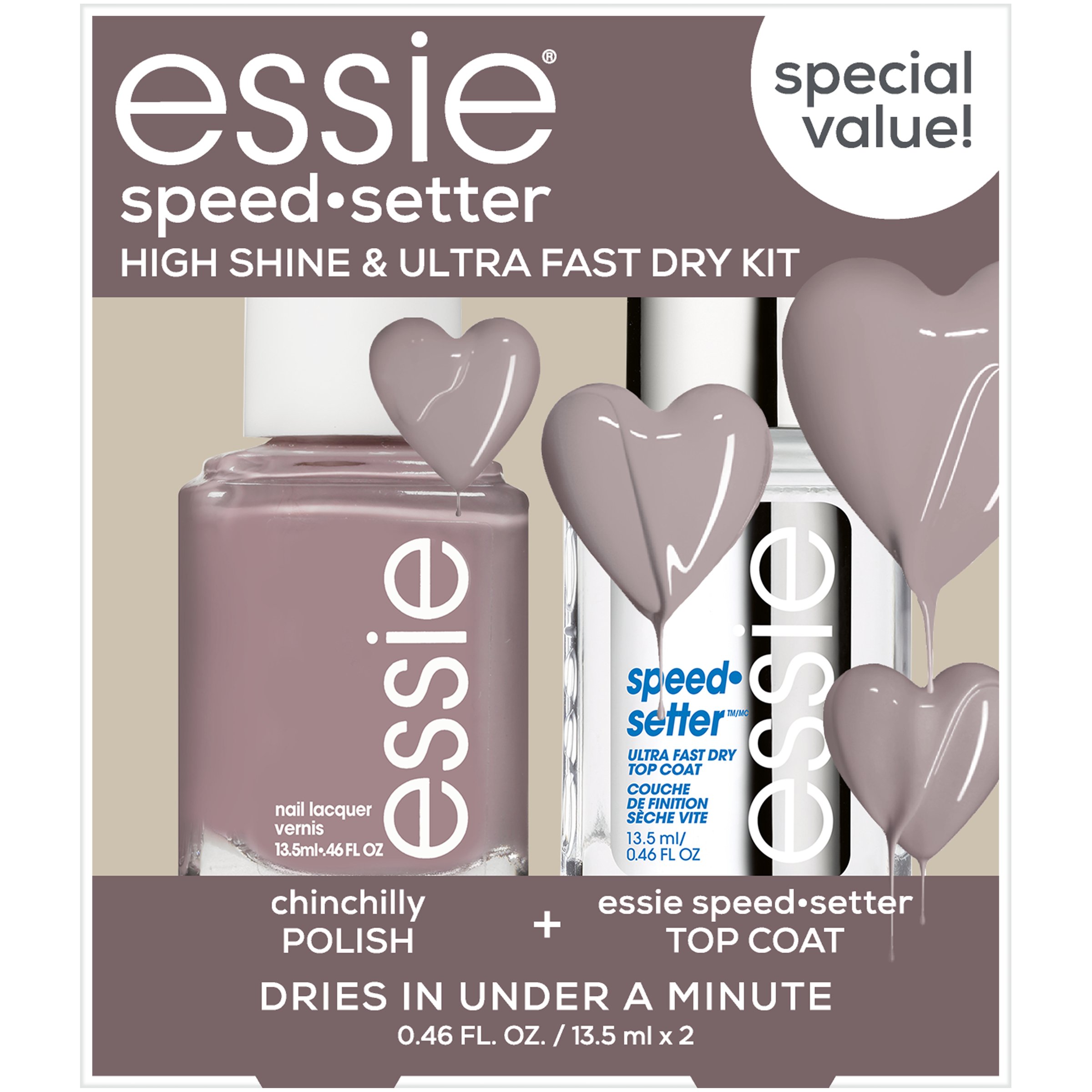essie Speed.Setter Nail Polish Kit - Chinchilly - Shop Nail polish at H-E-B