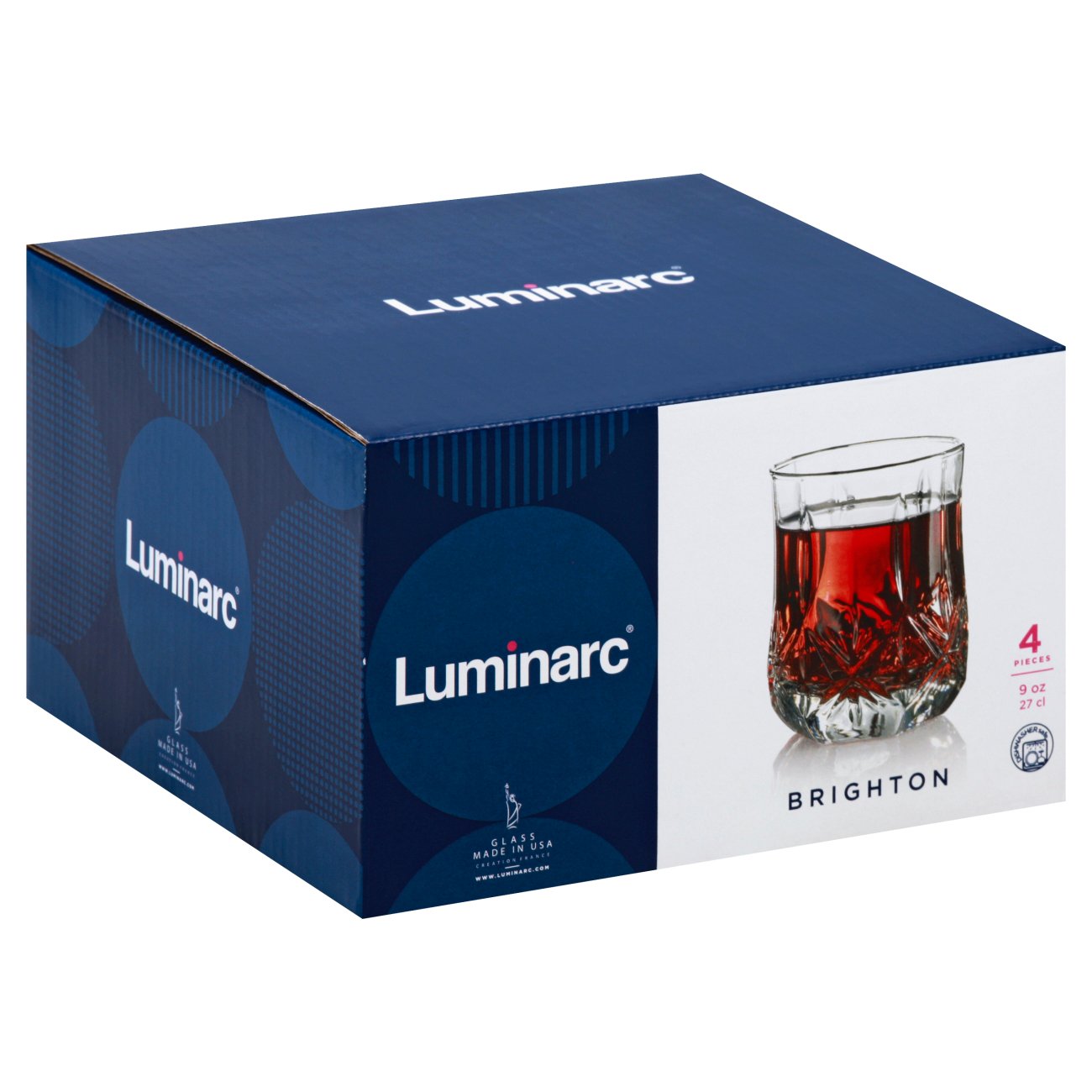 Luminarc Arc Brighton Clear Glass Set - Shop Glasses & Mugs at H-E-B