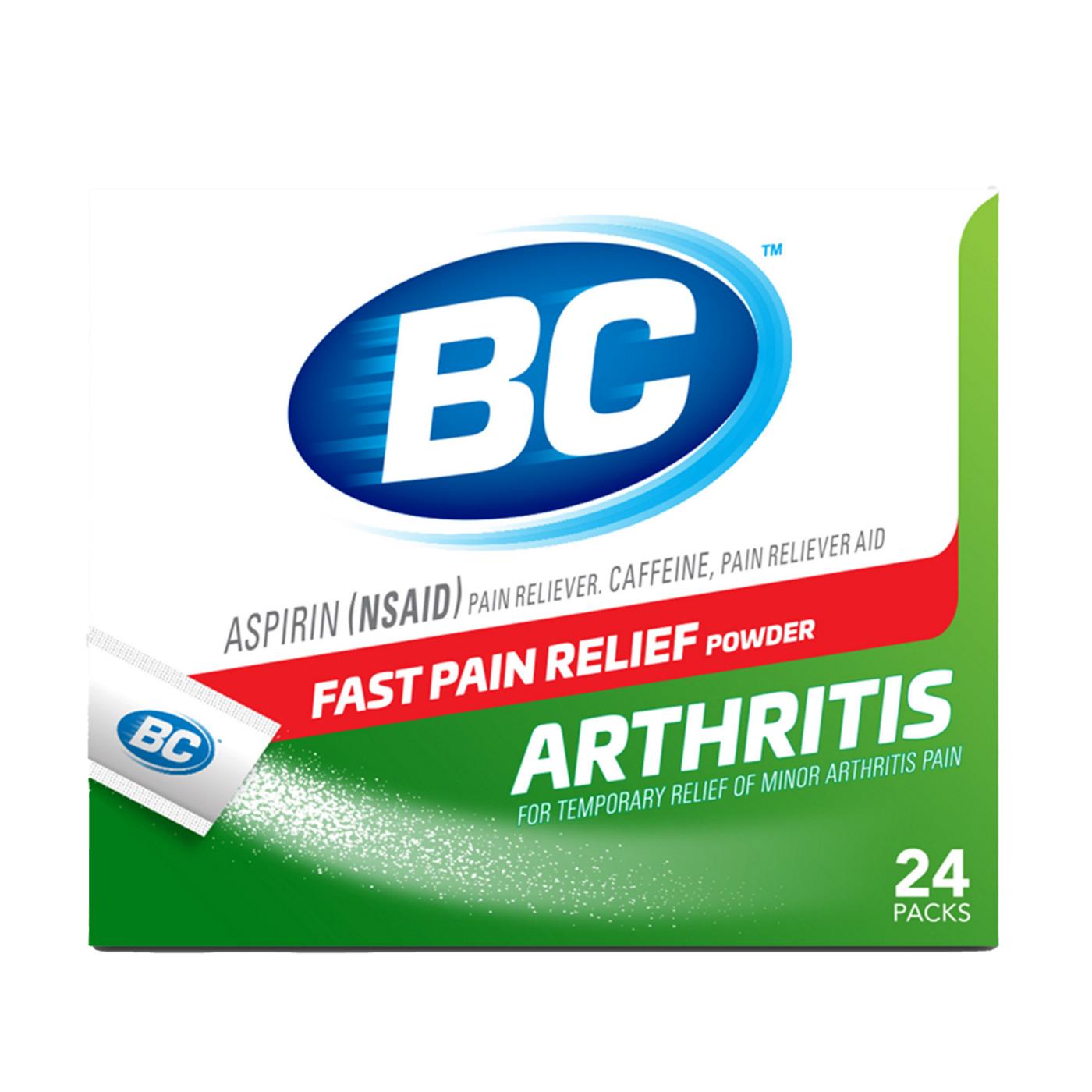 BC Arthritis Pain Relief Powder Packets - Shop Pain relievers at H-E-B