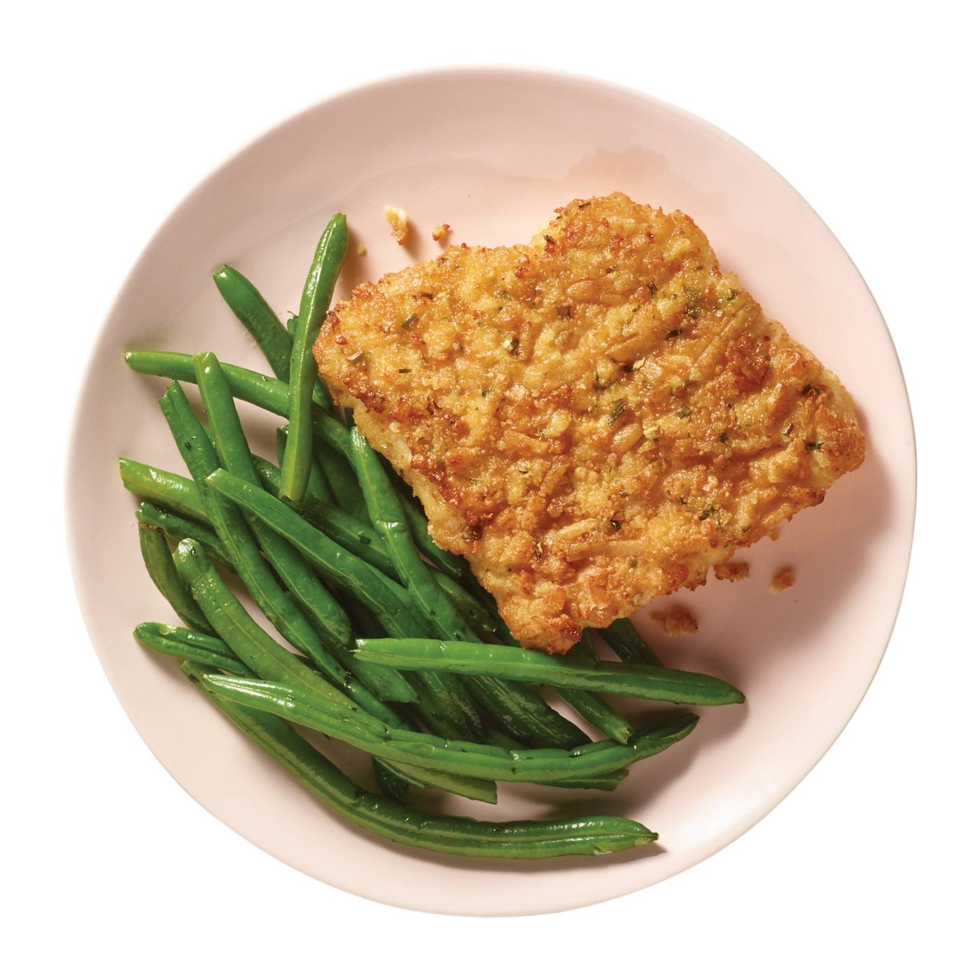 Meal Simple by H-E-B Potato Cheddar Crusted Cod & Green Beans - Shop ...
