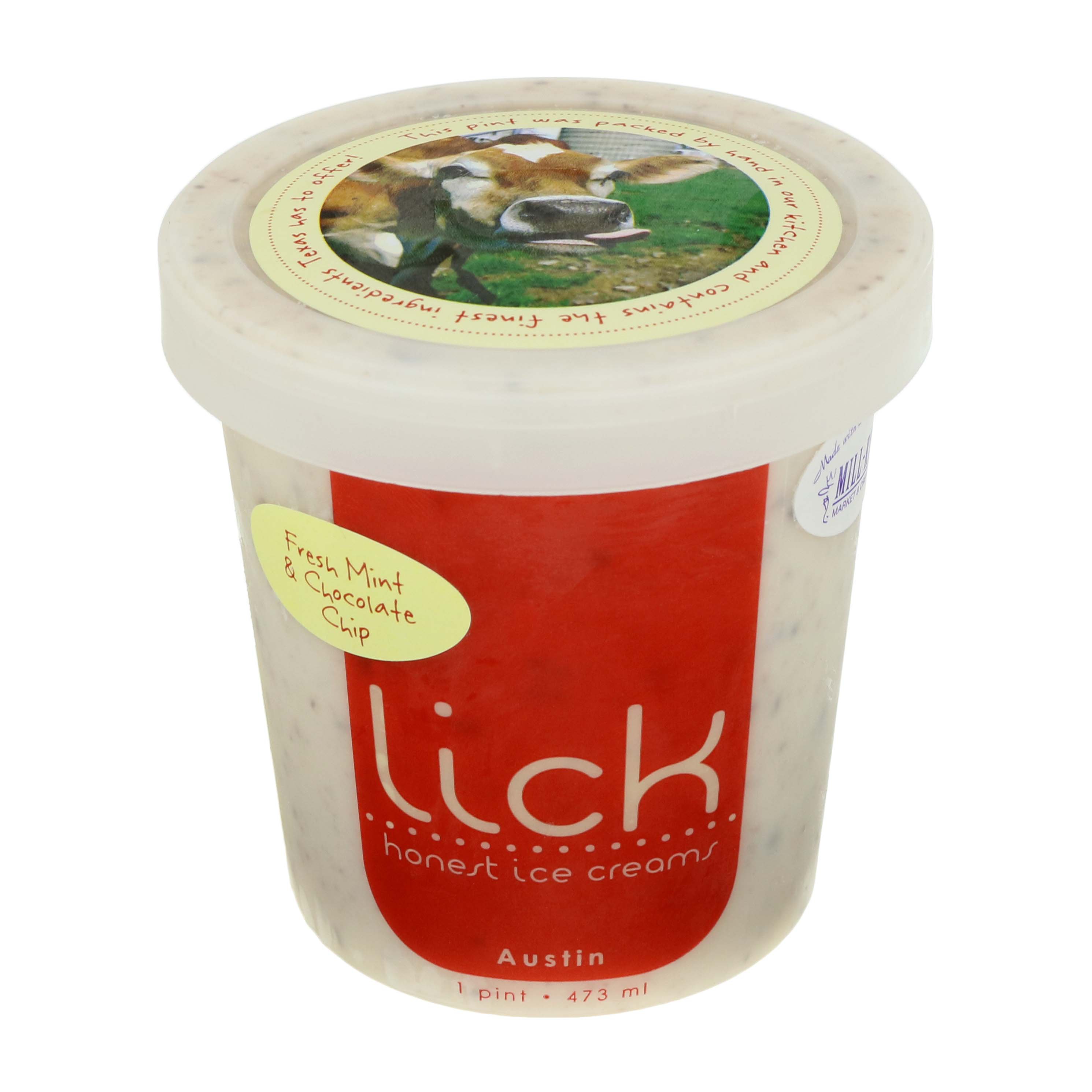Lick Fresh Mint & Chocolate Chip Ice Cream - Shop Ice cream at H-E-B