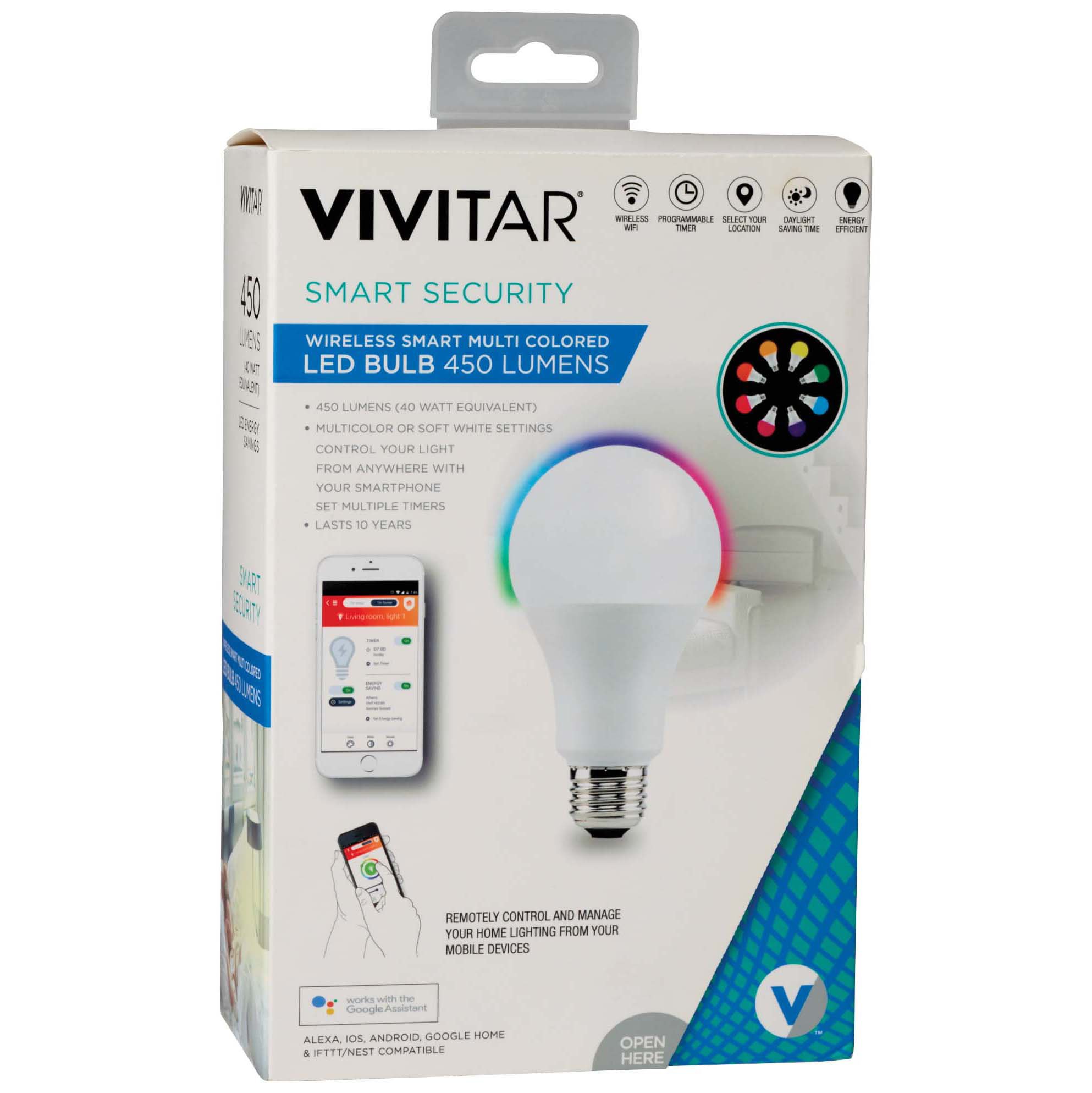 Vivitar 450 Lumens Smart Bulb - Shop Smart Home Accessories at H-E-B
