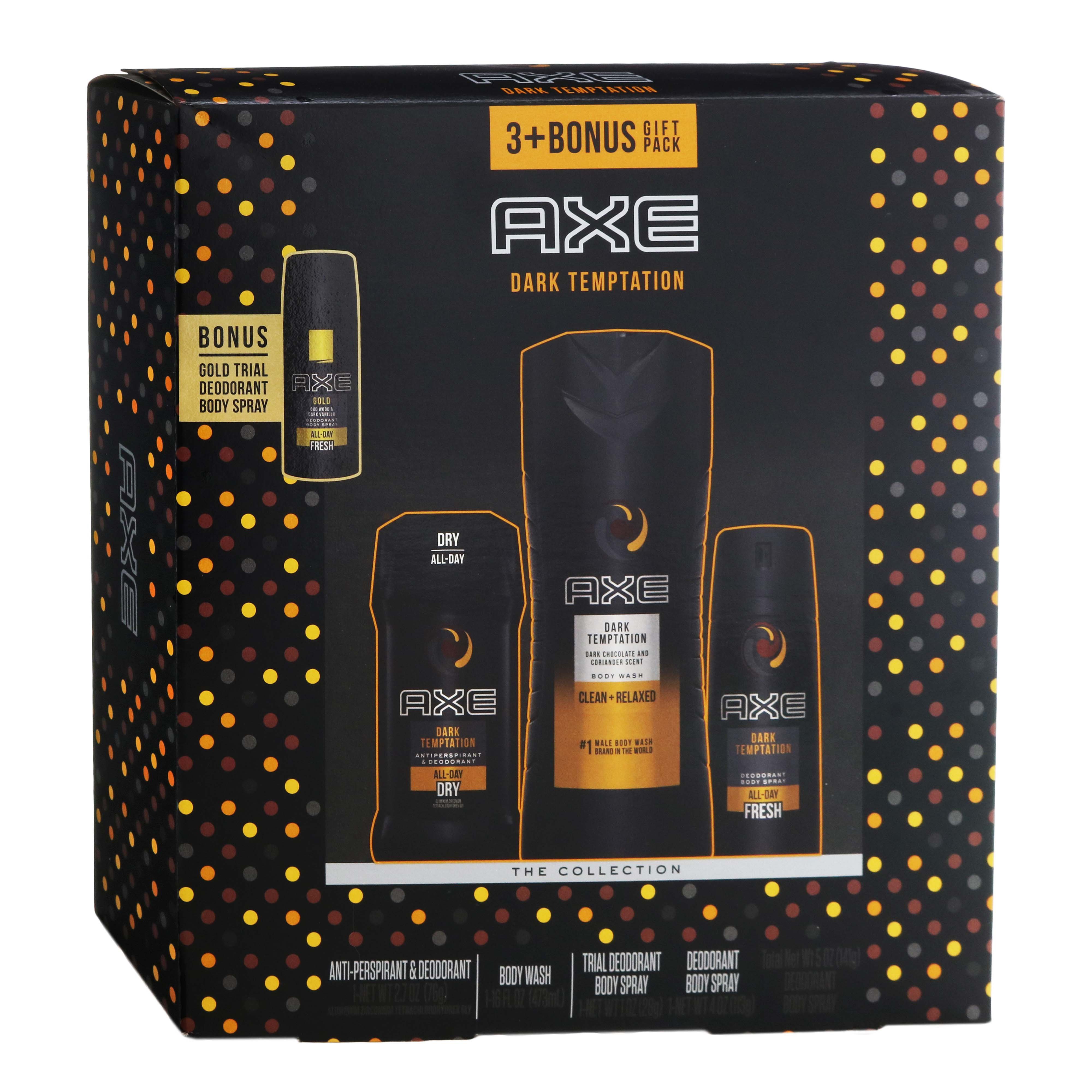 AXE Holiday Gift Box Dark Temptation - Shop Bath & skin care sets at H-E-B