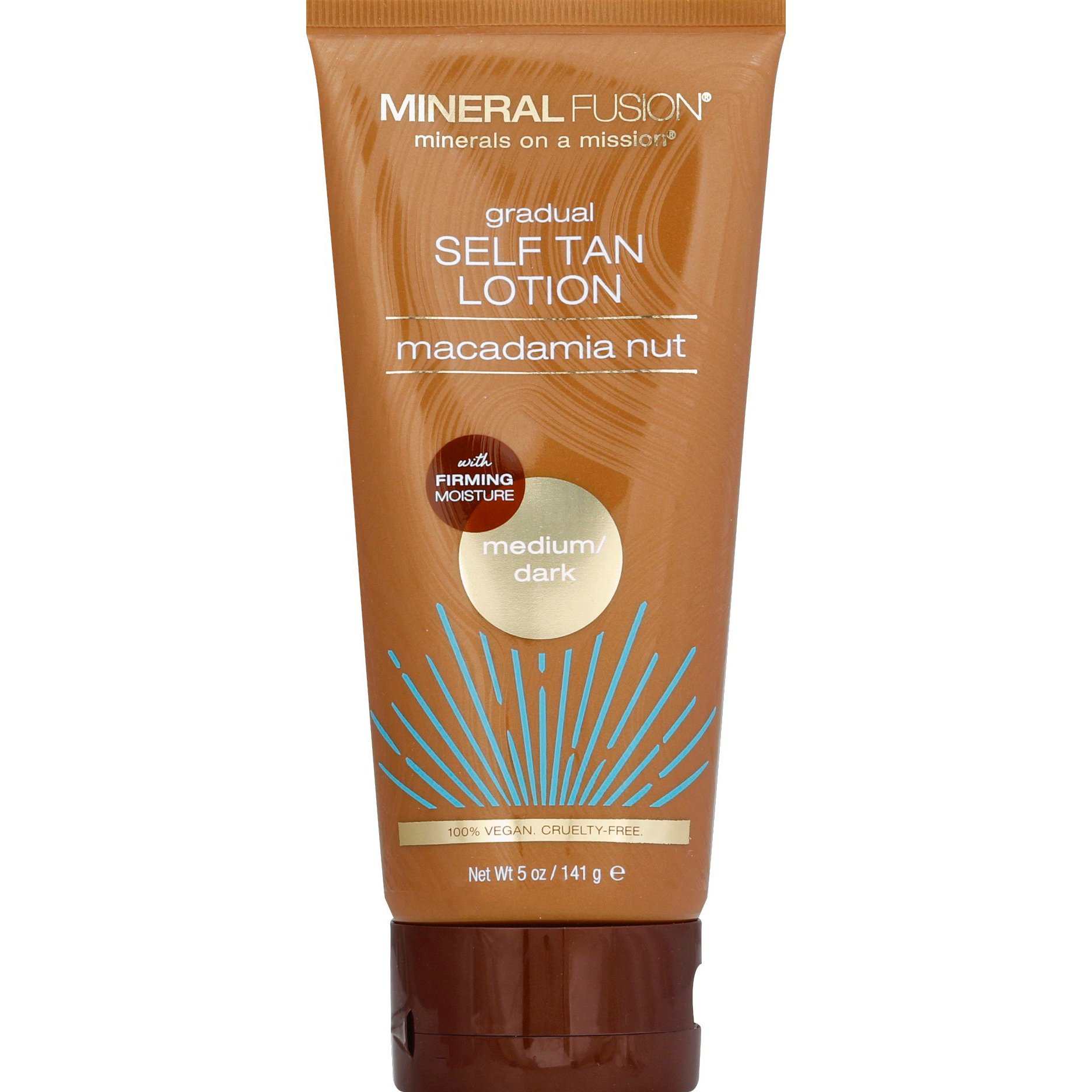 Mineral Fusion Macadamia Nut Medium/Dark Gradual Self Tan Lotion - Shop ...