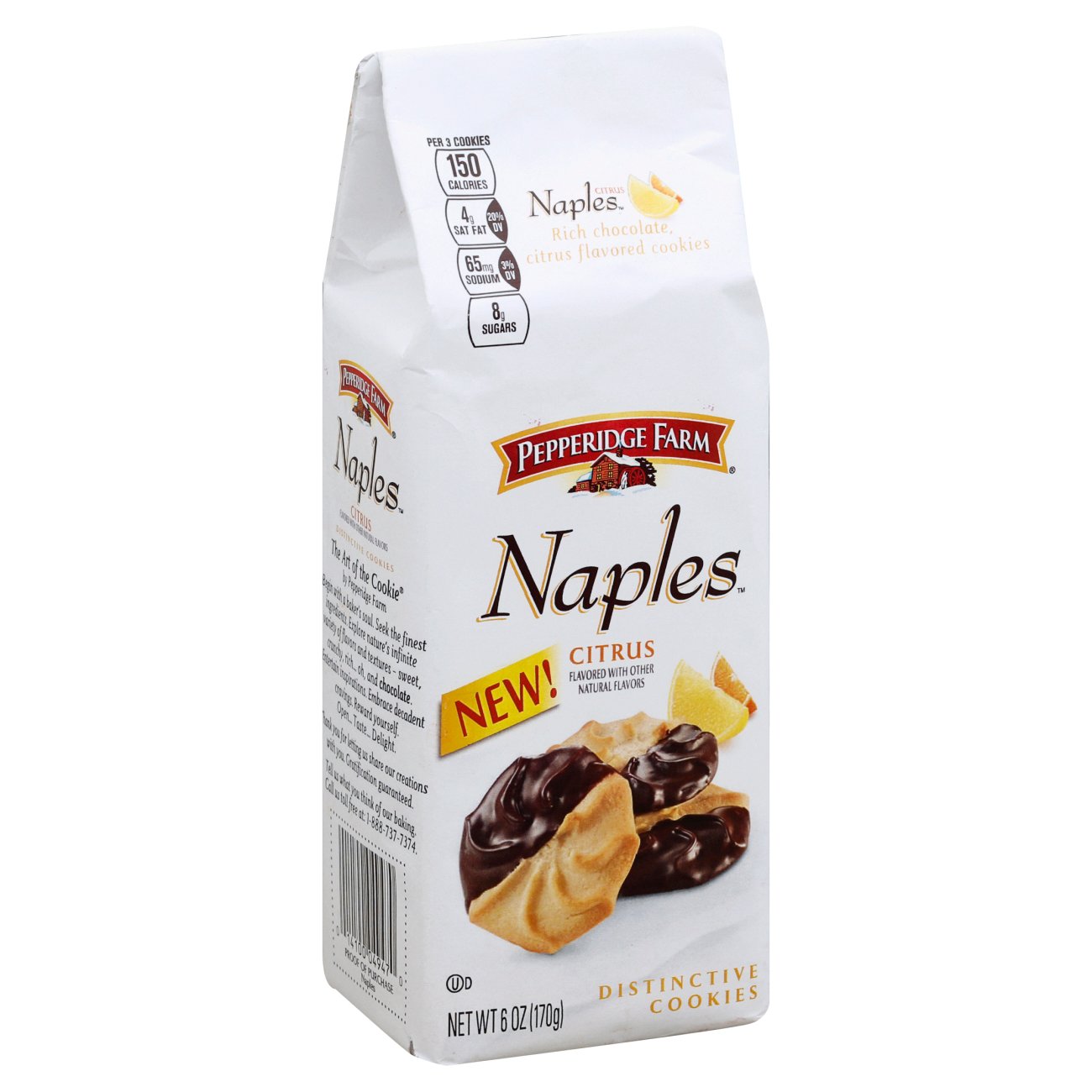 Pepperidge Farm Naples Citrus Cookies - Shop Cookies at H-E-B
