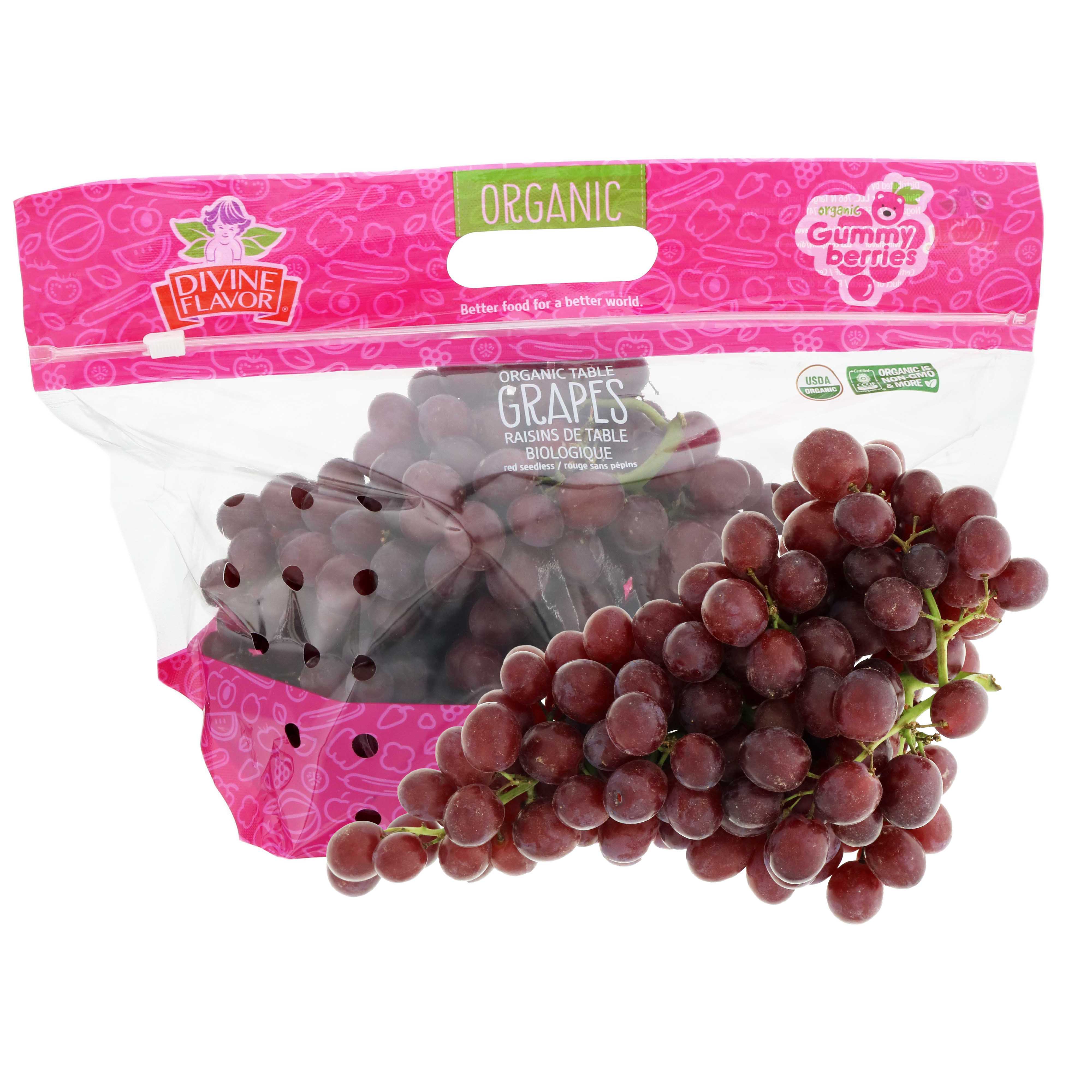 Fresh Organic Gummy Berry Grapes - Shop Grapes at H-E-B