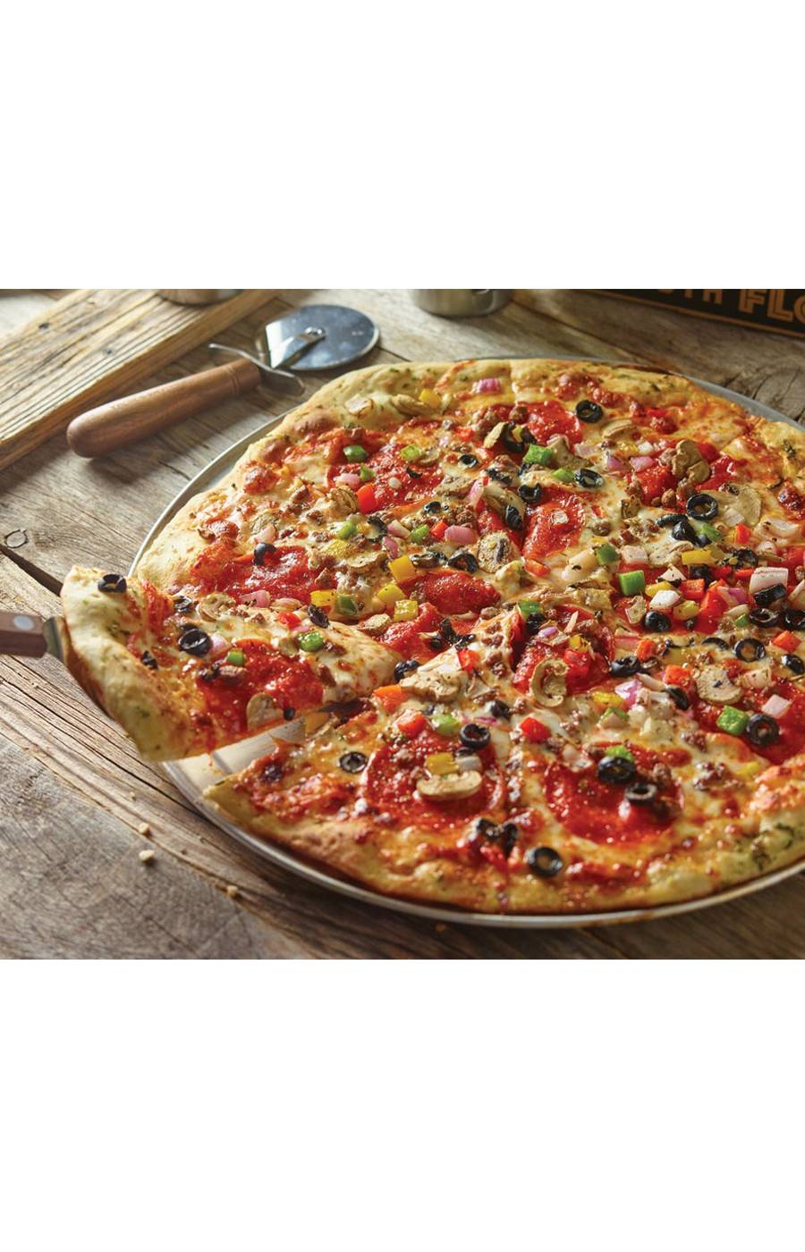 South Flo Pizza Meat Supreme Pizza - Shop Pizza at H-E-B