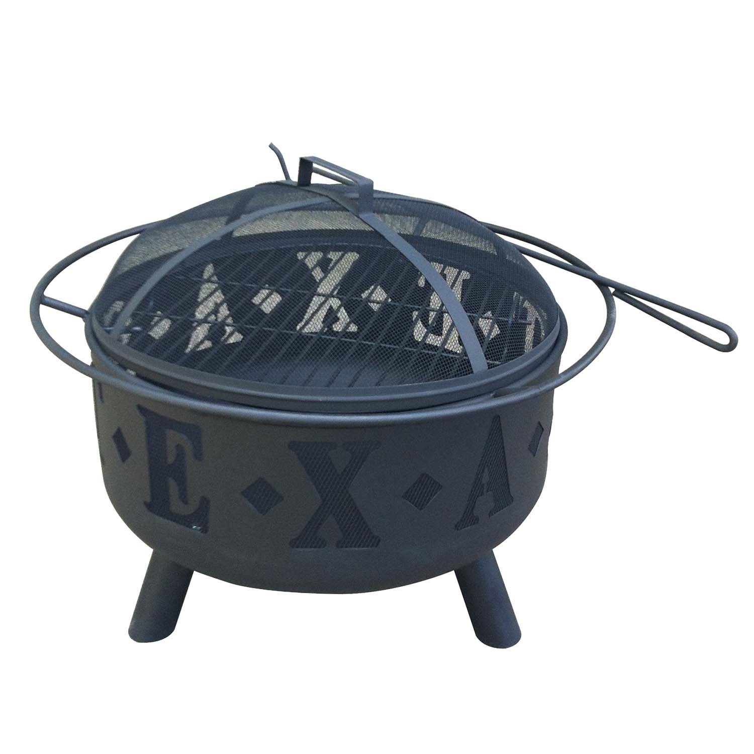United General Supply Texas Fire Pit - Shop Outdoor decor at H-E-B