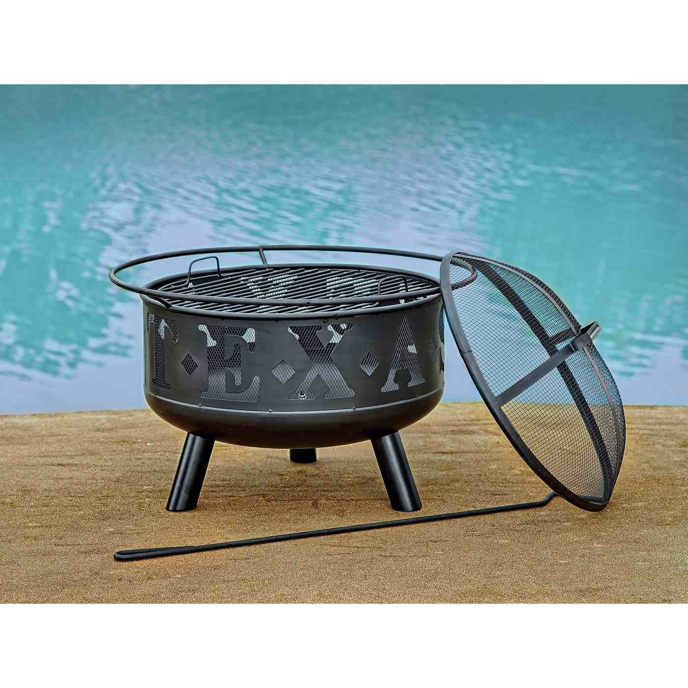 United General Supply Texas Fire Pit - Shop Outdoor decor at H-E-B