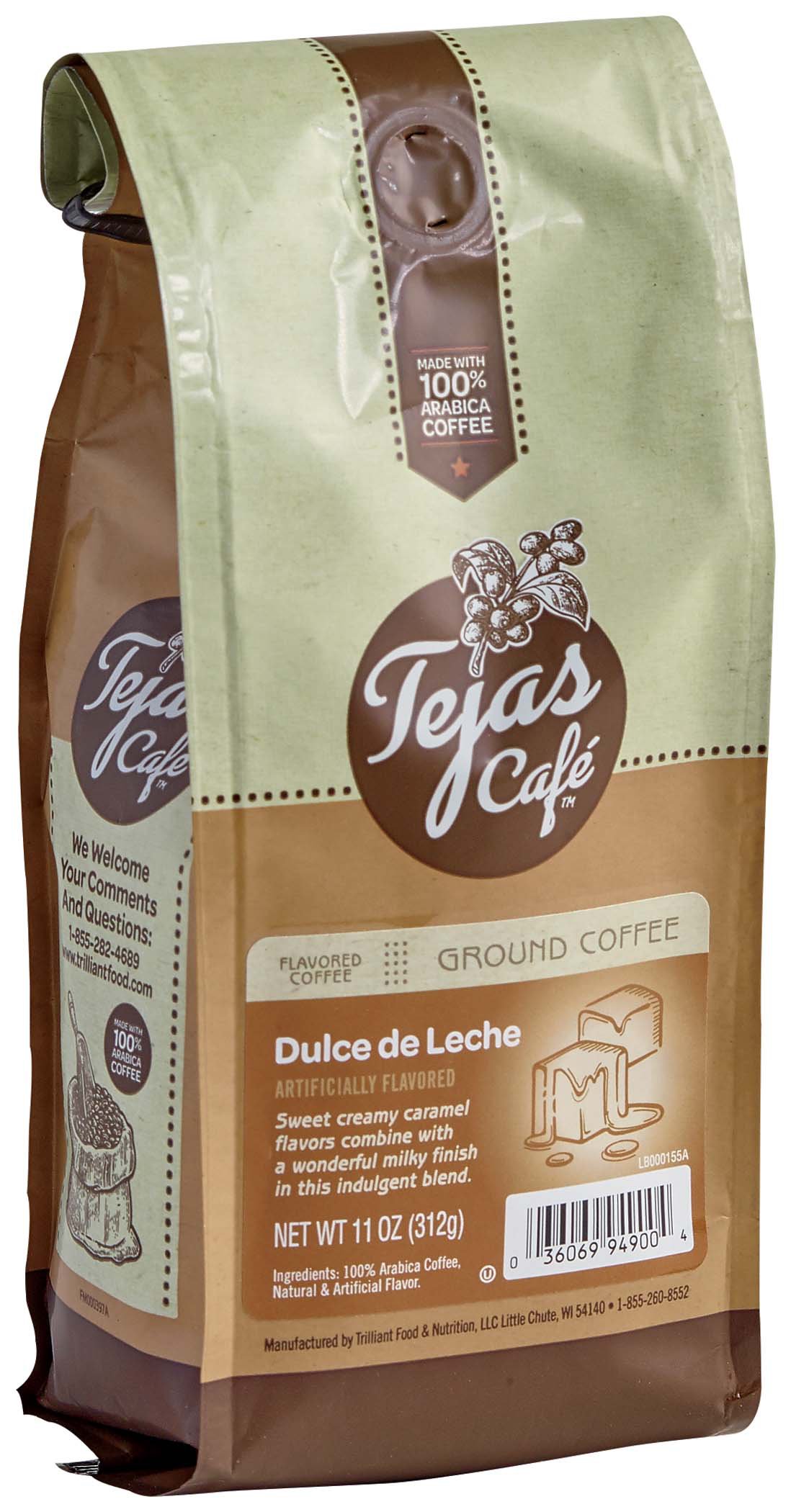 Tejas Cafe Dulce De Leche Ground Coffee - Shop Coffee at H-E-B
