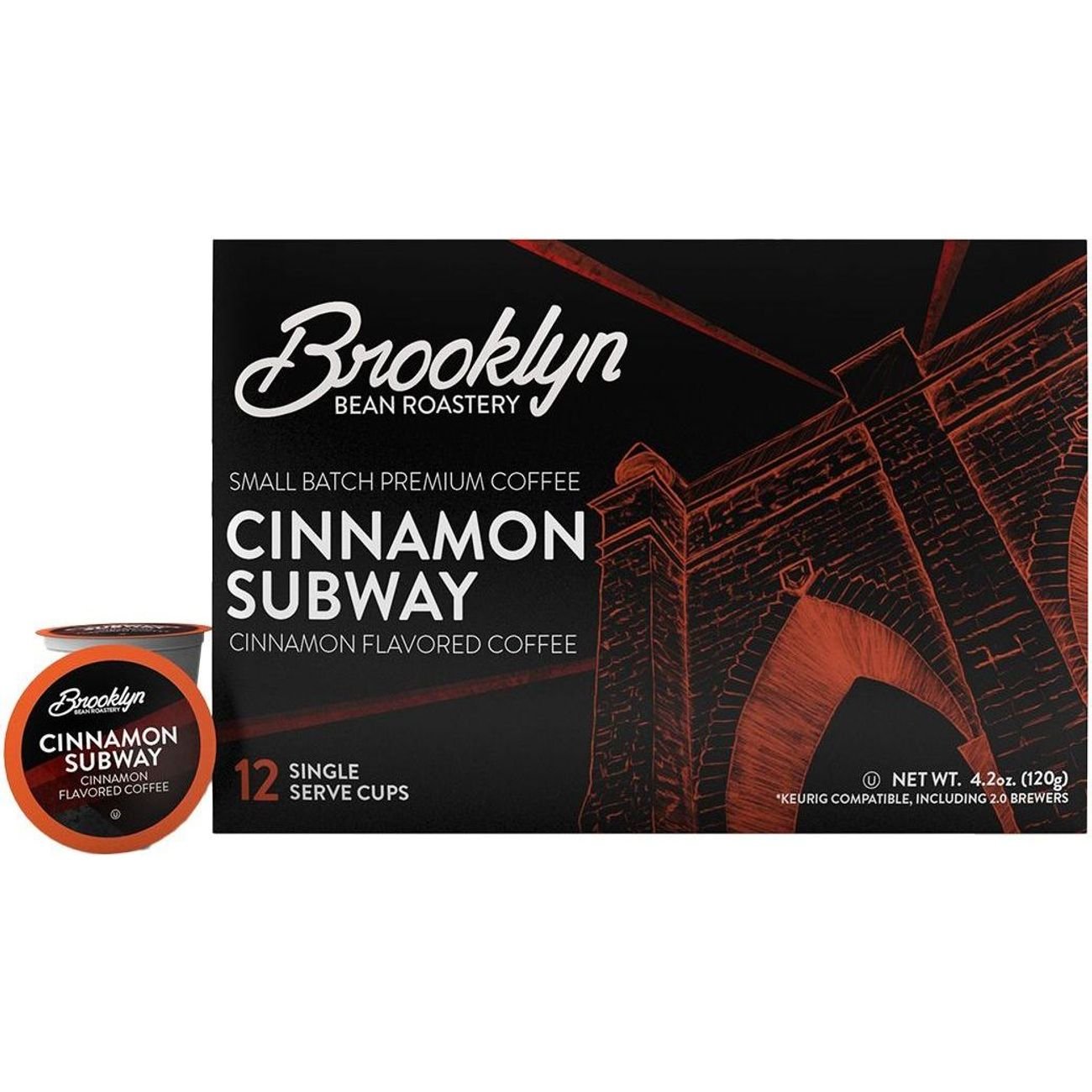 Brooklyn Bean Roastery Cinnamon Subway Single Serve Coffee Cups - Shop ...