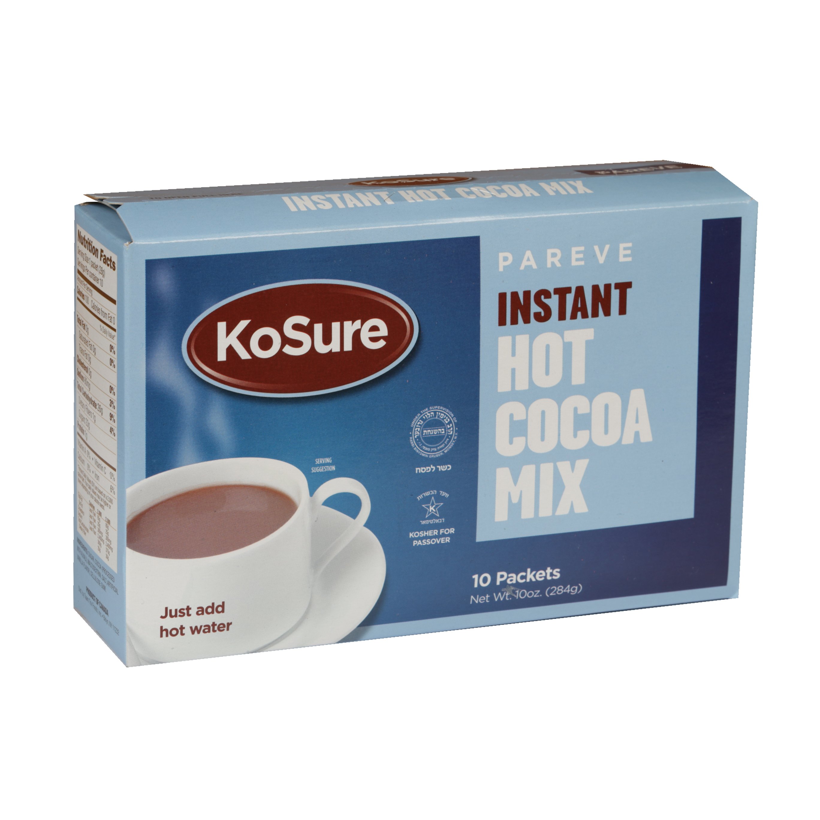 Ko Sure Pareve Instant Hot Cocoa Mix - Shop Cocoa at H-E-B