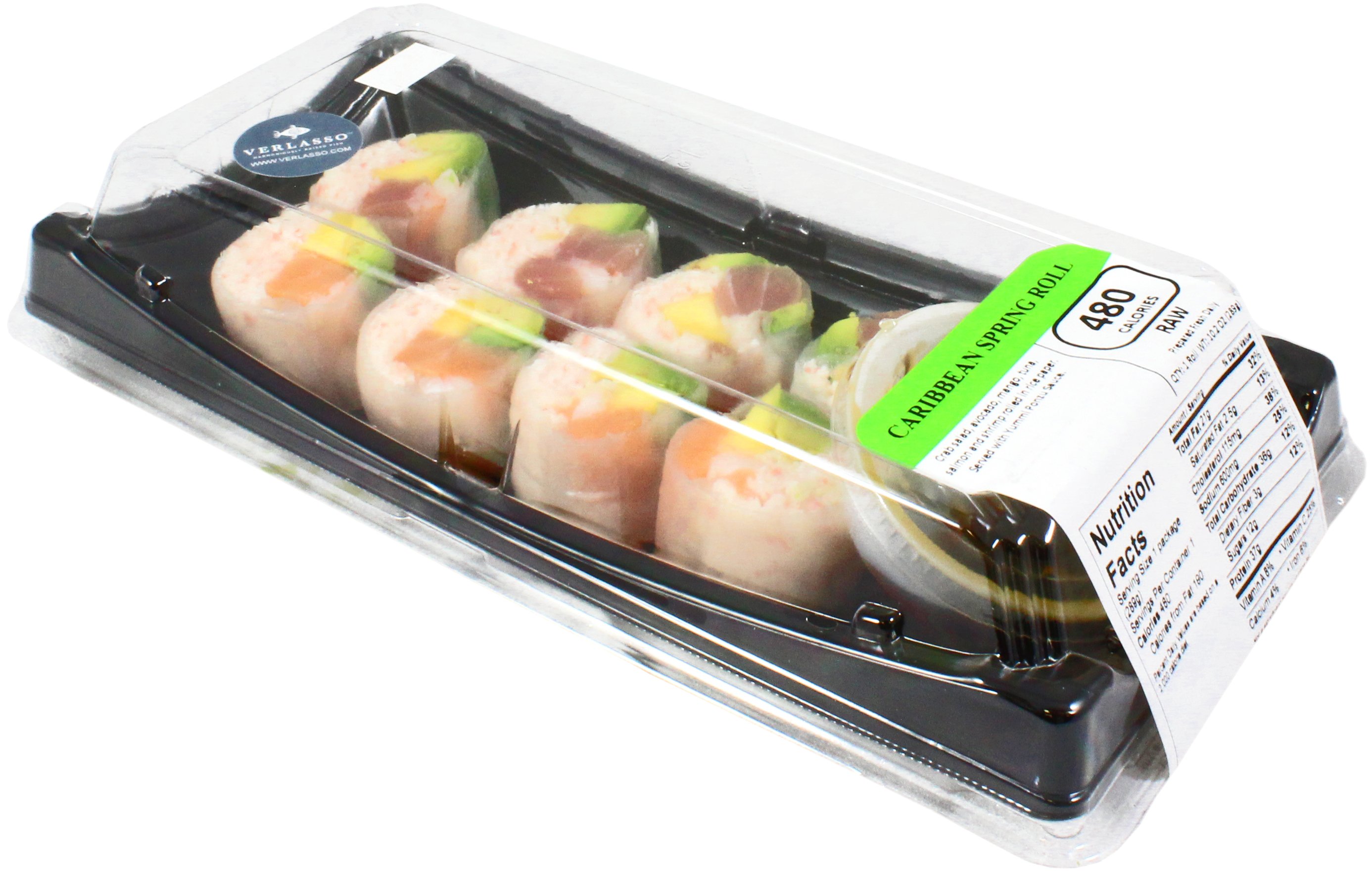 Yummi Sushi Caribbean Spring Roll, ea | Central Market - Really Into Food