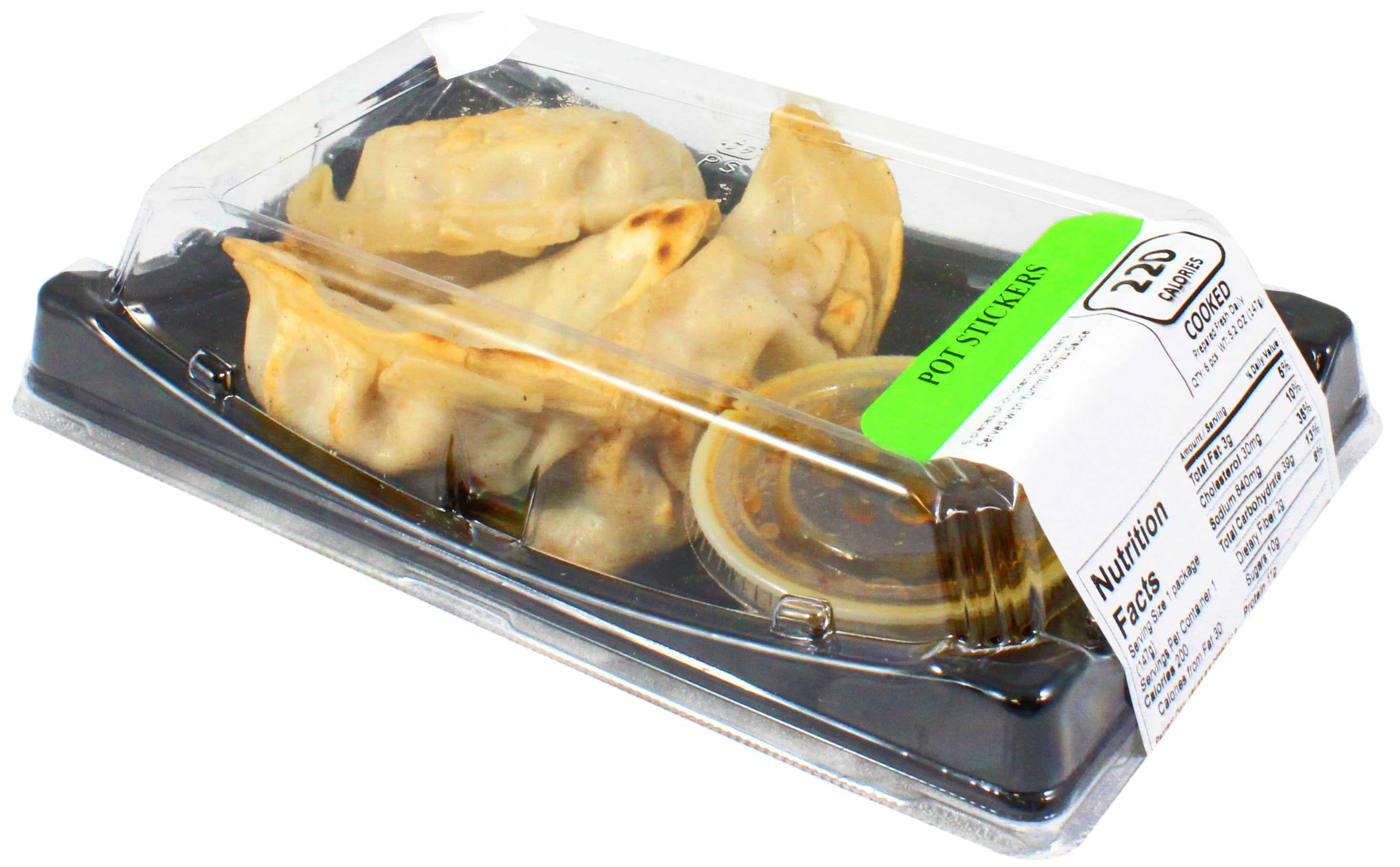 Yummi Sushi Pork Pot Stickers - Pork, 6 ct, ea | Central Market ...