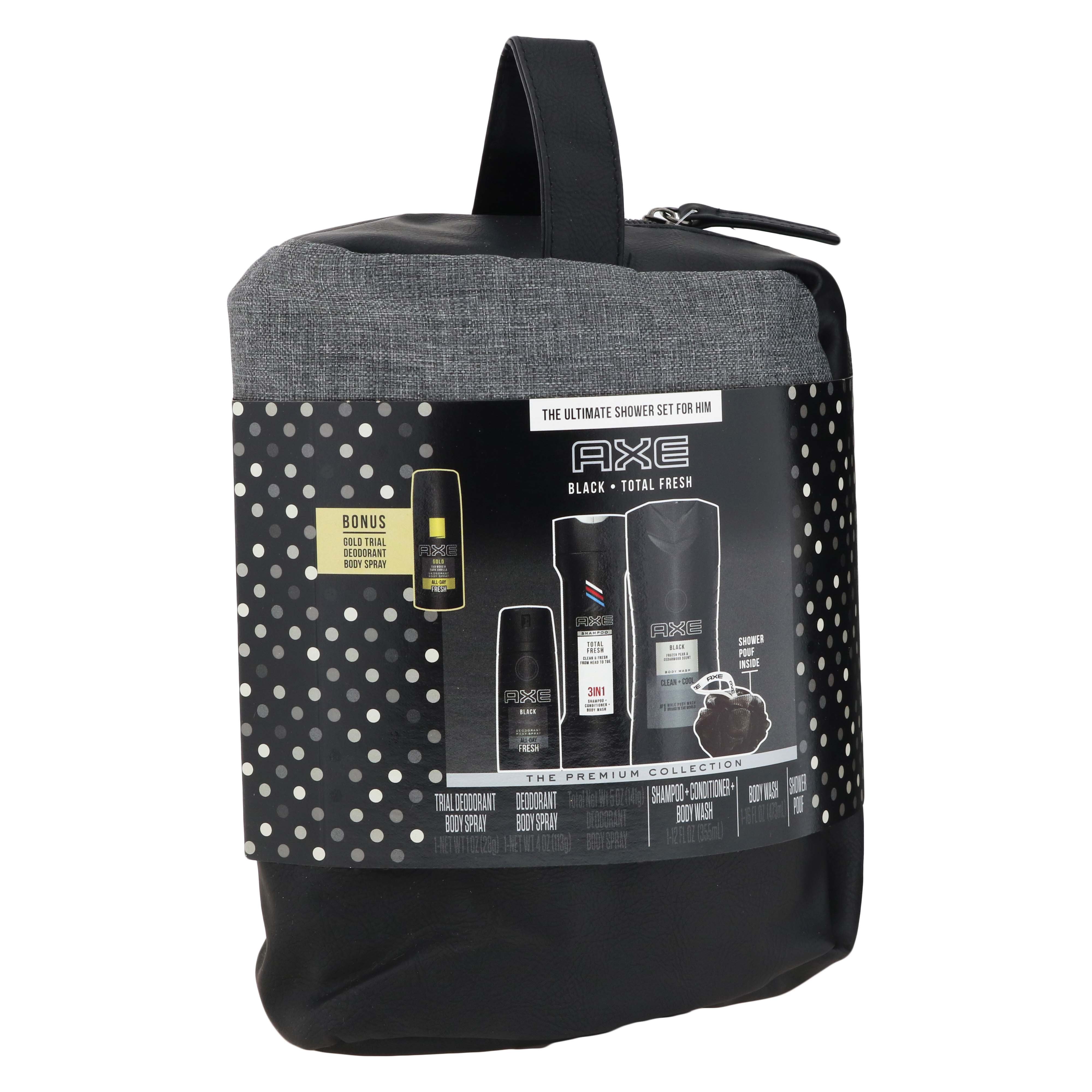 AXE The Ultimate Shower Set For Him Black - Shop Bath & skin care sets ...