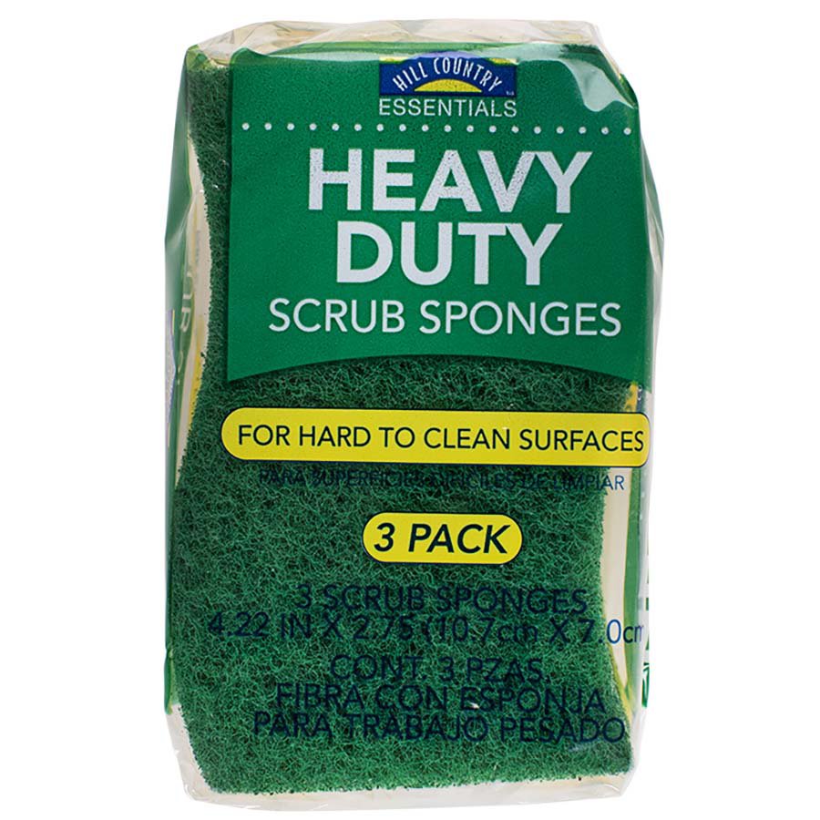 Hill Country Essentials Heavy Duty Scrub Sponges - Shop Sponges ...