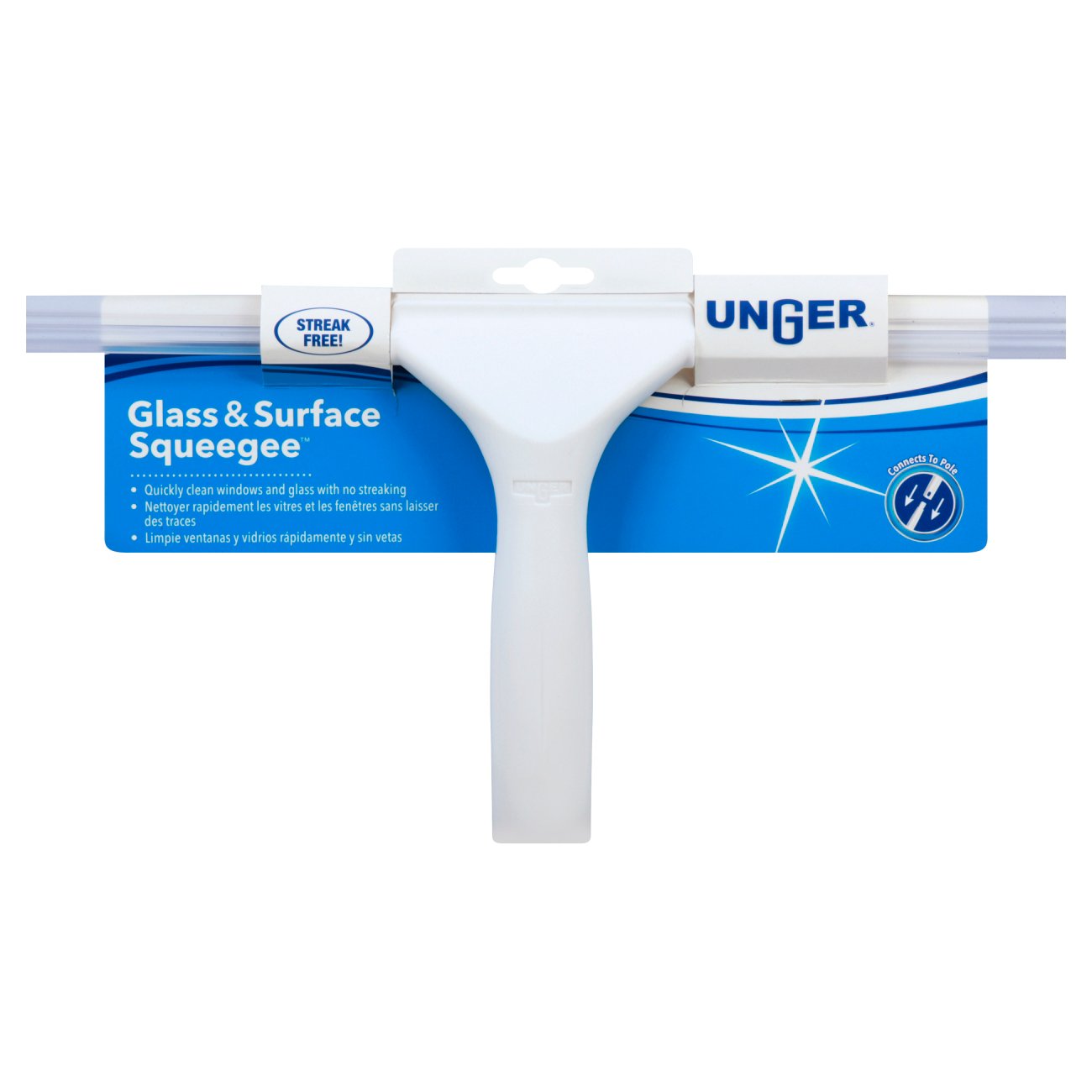 Unger Glass Squeegee - Shop Sponges & scrubbers at H-E-B