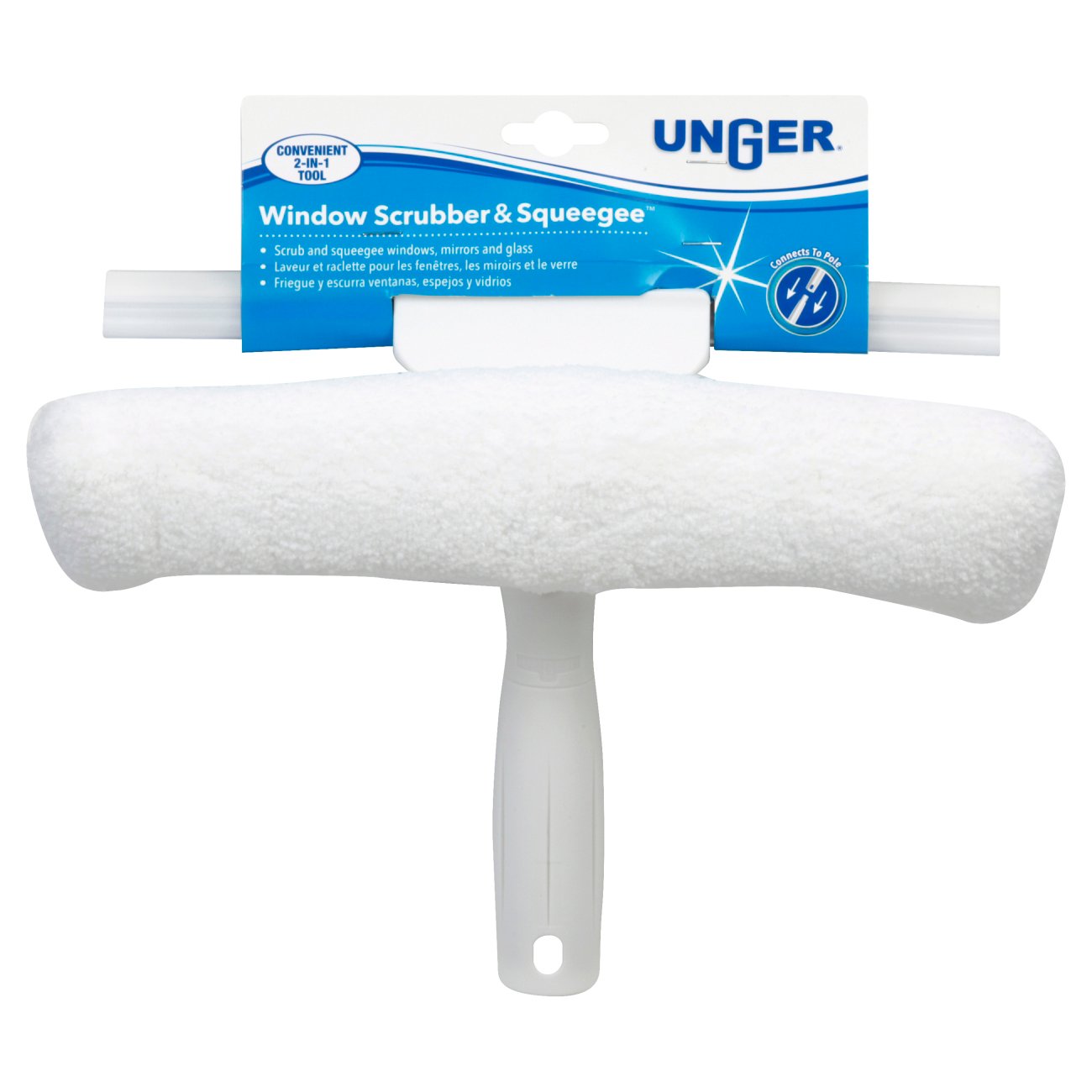 Unger Window Scrubber & Squeegee - Shop Cleaning cloths & dusters at H-E-B