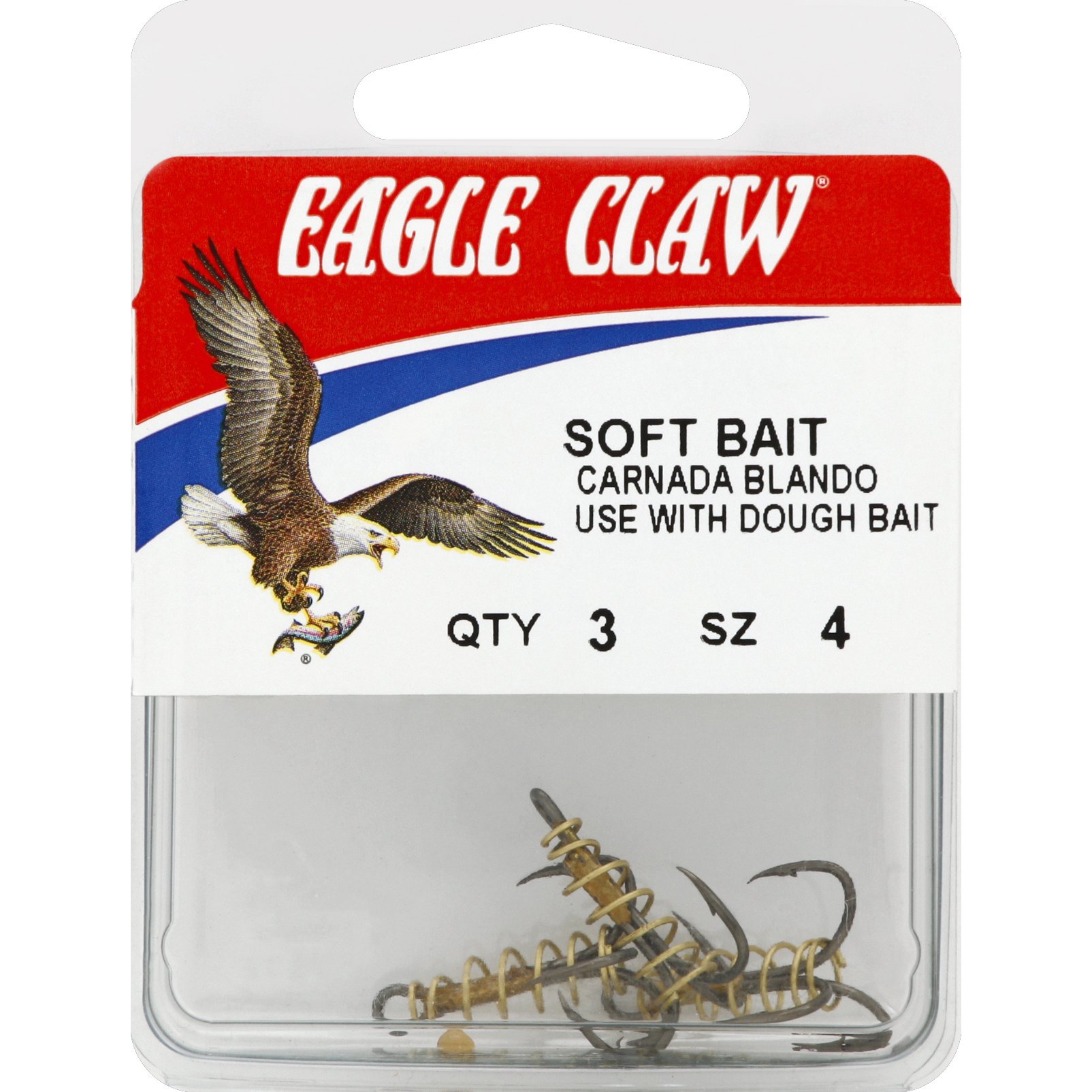 Eagle Claw Soft Bait Spring Hook - Shop Fishing at H-E-B